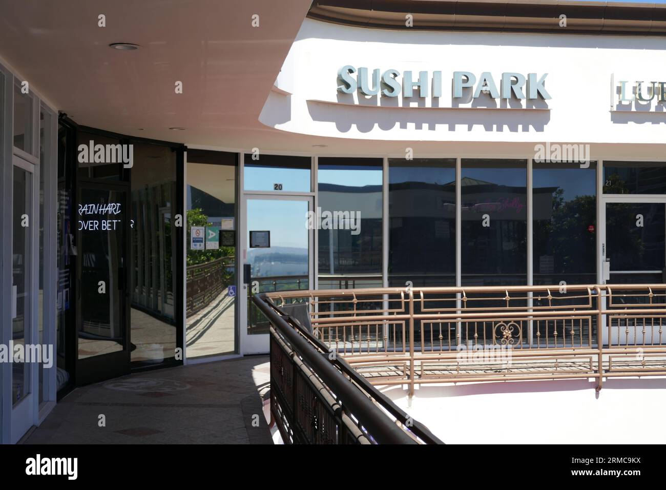 Los Angeles, California, USA 27th August 2023 Sushi Park Restaurant ...