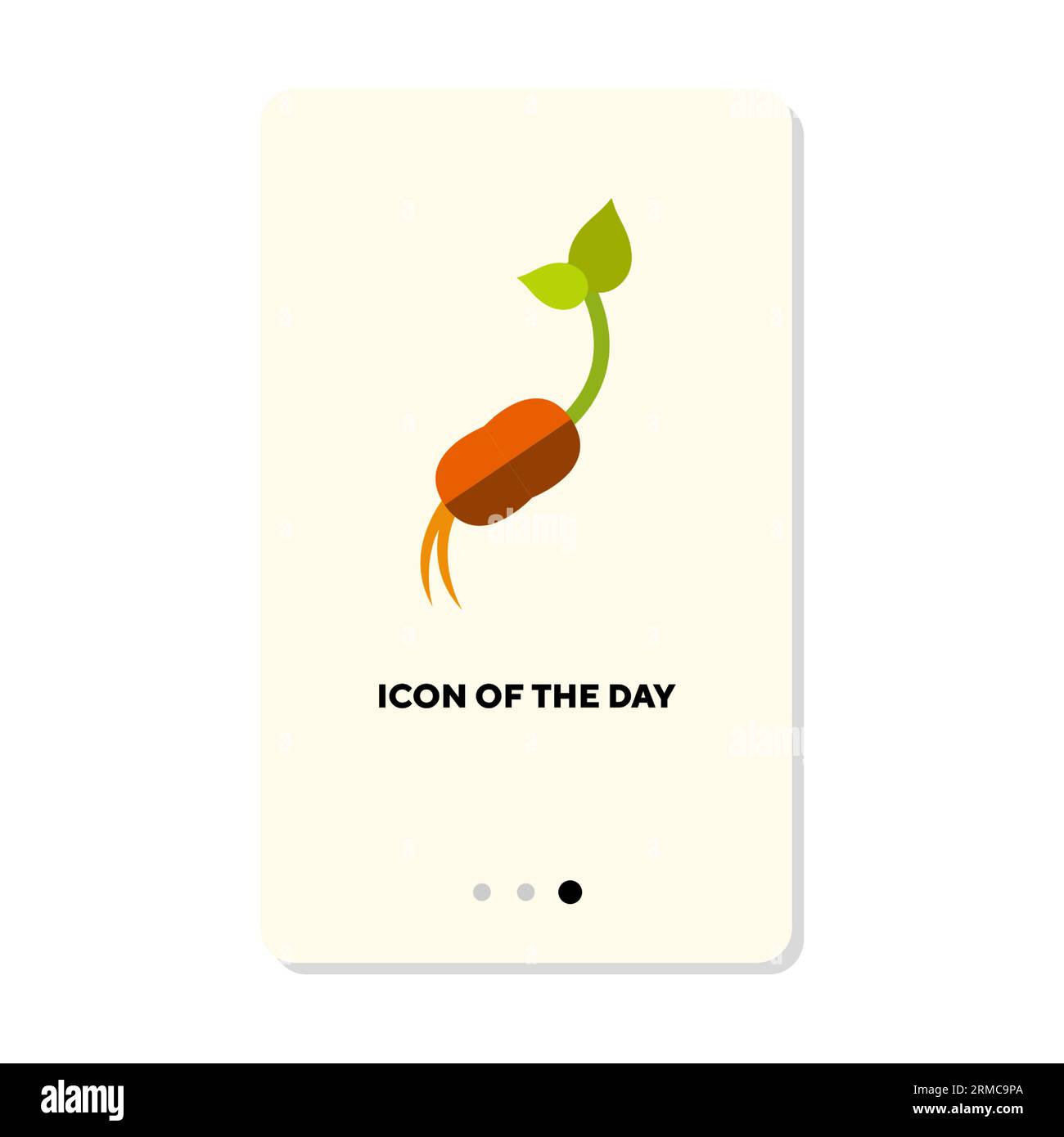 Sprout bean Stock Vector Images - Alamy