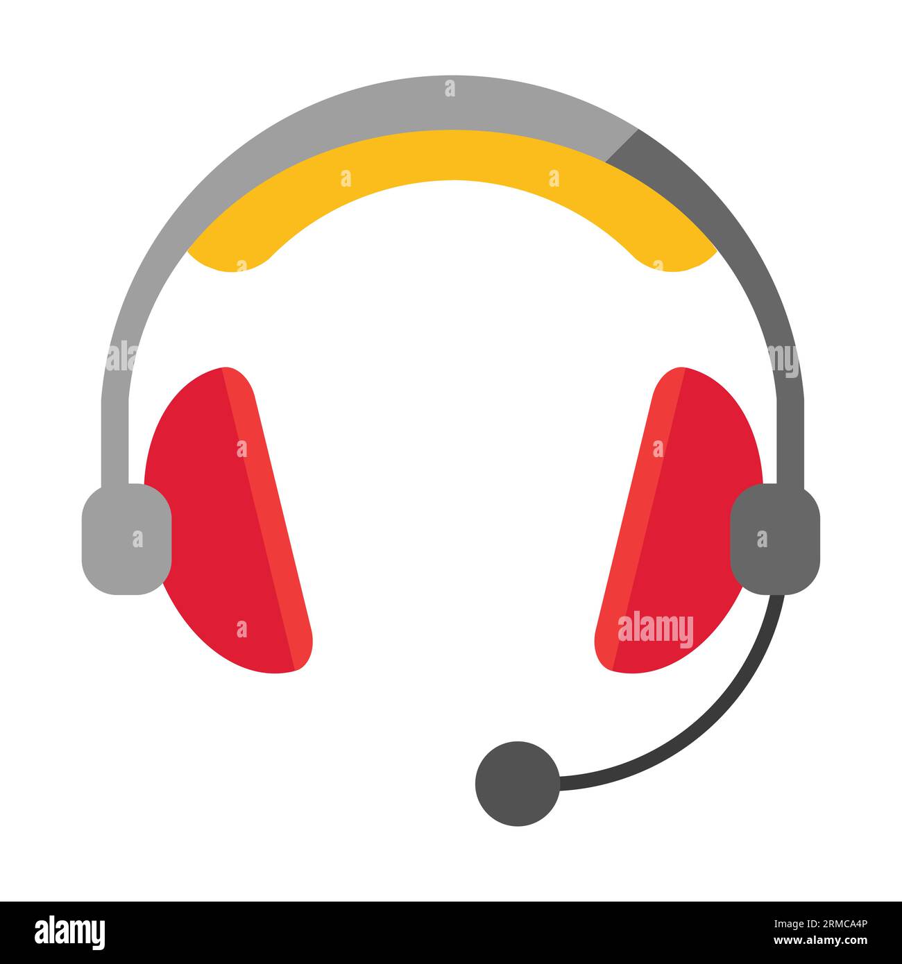 Wireless headset for telephone operator Stock Vector Image & Art - Alamy