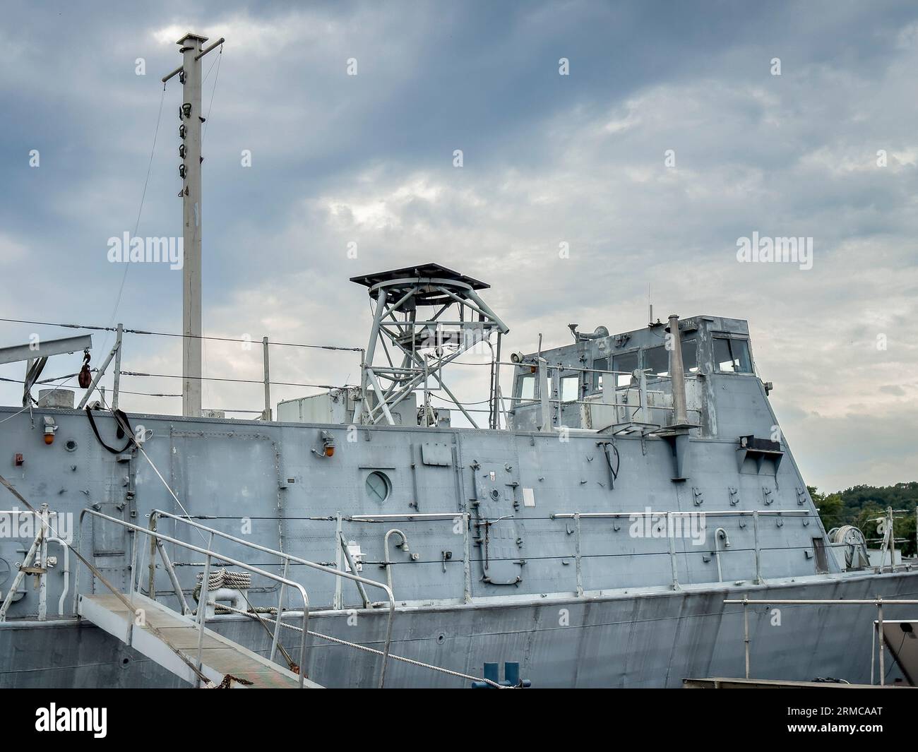 Gasconade, MO, USA - August 4, 2023: USS Aries (PHM-5), decommissioned ...