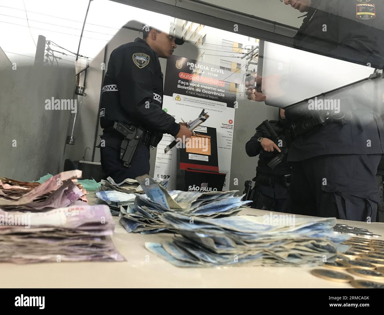 Sao Paulo, Sao Paulo, Brasil. 27th Aug, 2023. (INT) Police Arrest 2 ...