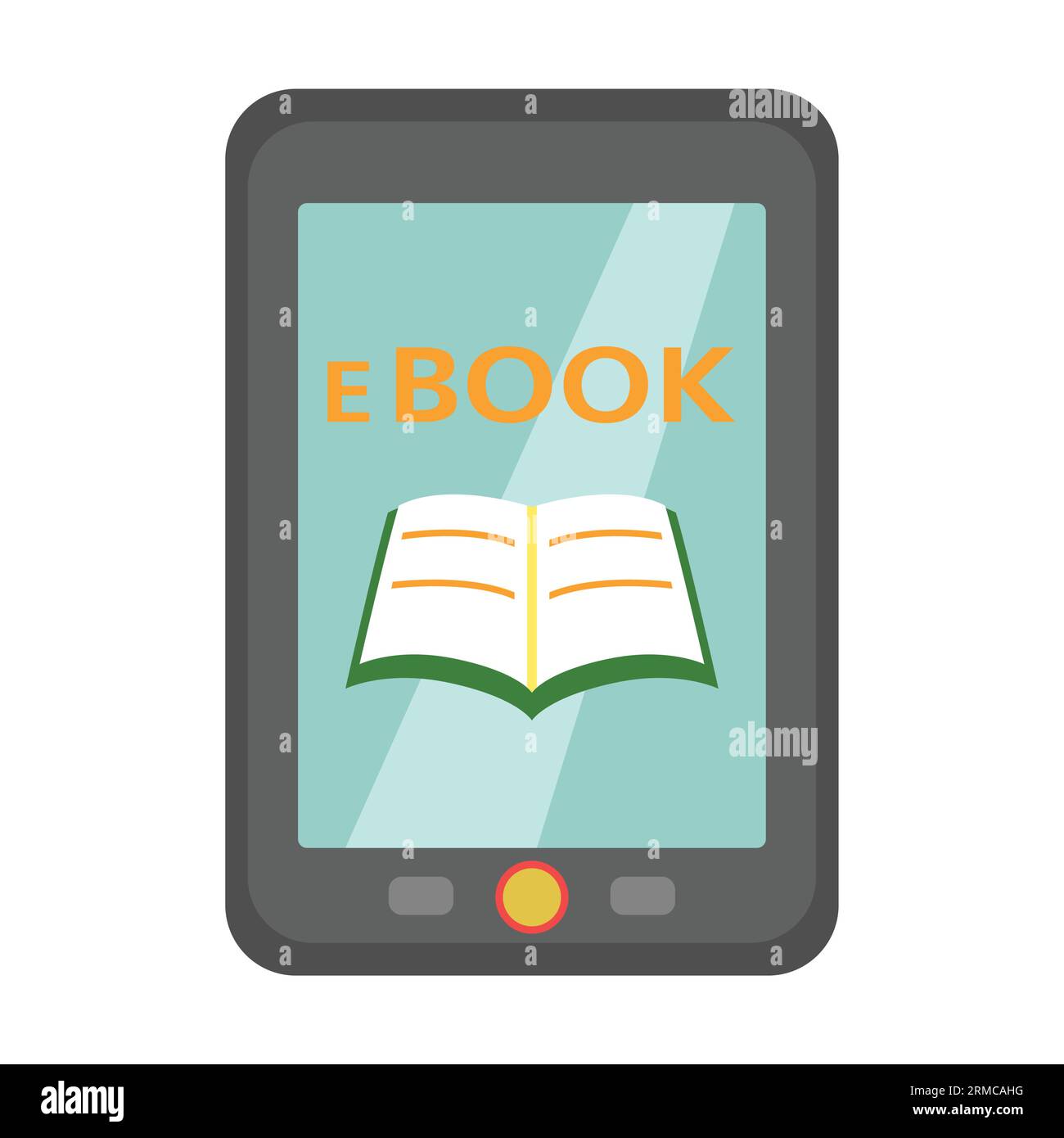 Reading data on screen Stock Vector Images - Alamy