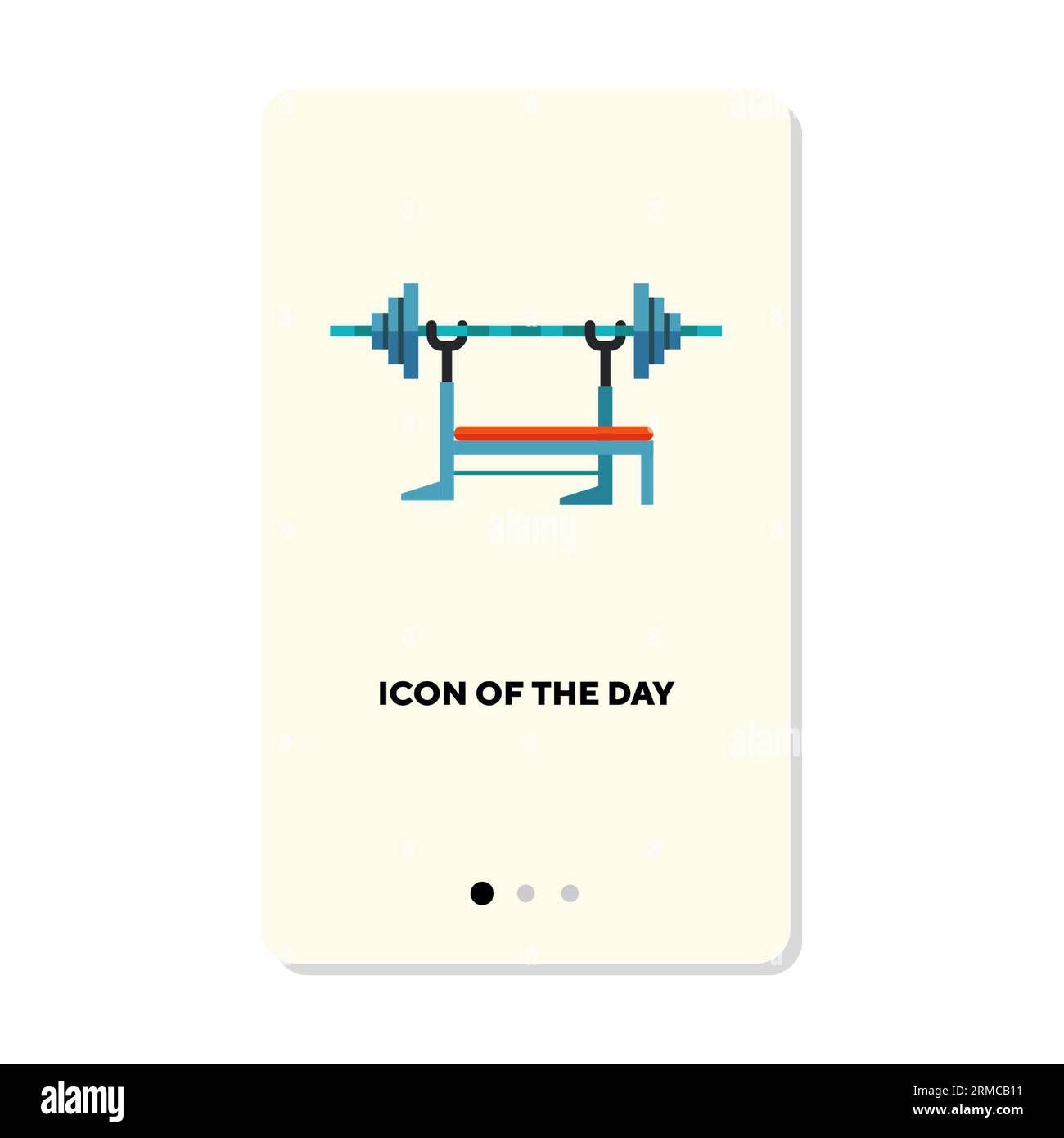 Dumbbell rack flat icon Stock Vector Image & Art - Alamy