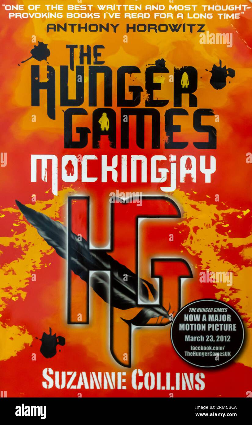 The hunger games book cover hi-res stock photography and images - Alamy
