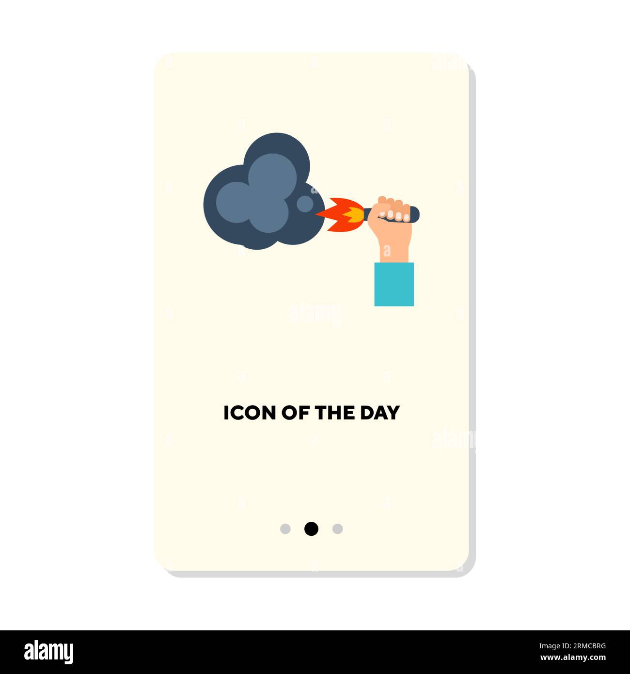 Fire flare Cut Out Stock Images & Pictures - Alamy