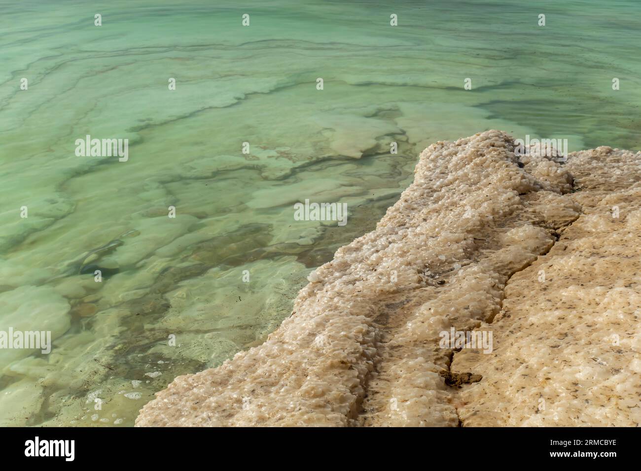 Dead Sea Salt Formations in Jordan, Salty rocks Stock Photo - Alamy