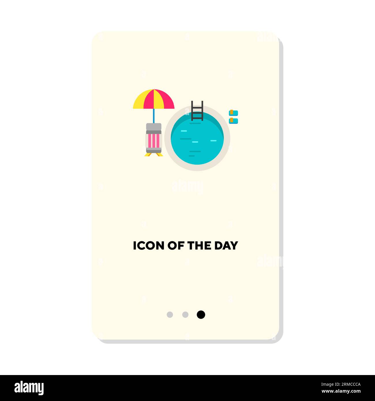 Water pool flat vector icon Stock Vector Image & Art - Alamy