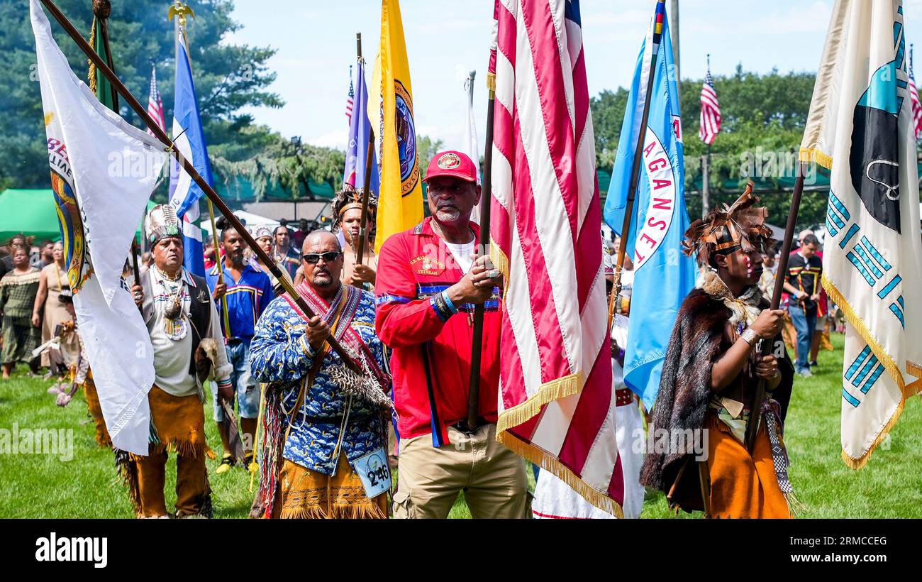 MASHANTUCKET RESERVATION, CT, USA-AUGUST 26, 2023: Schemitzun Feast Of ...