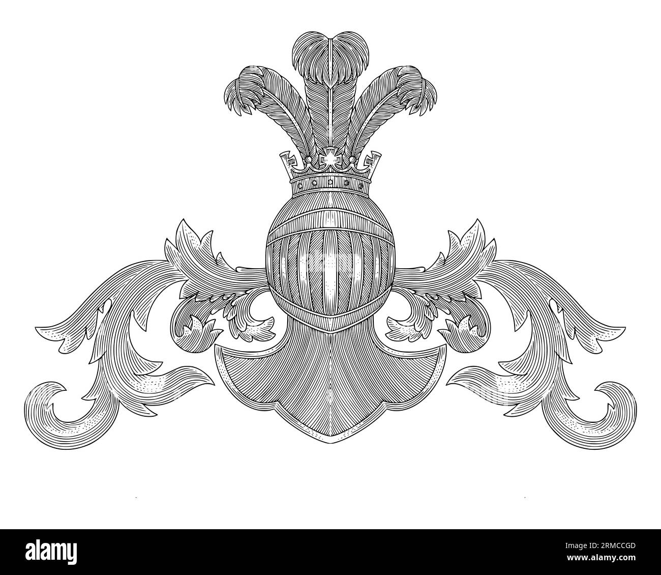 Tattoo family crest Black and White Stock Photos & Images - Alamy