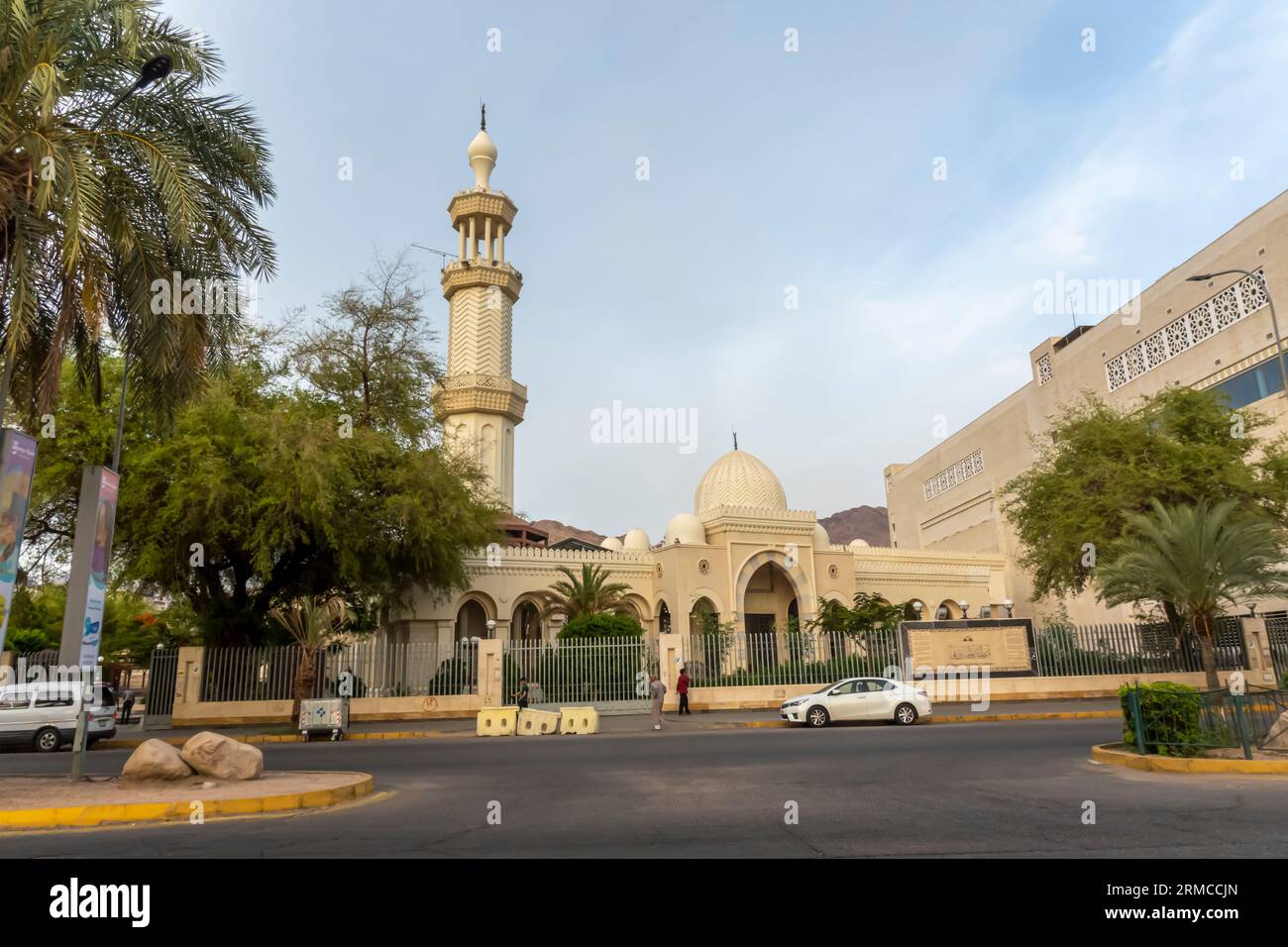 Sharif Hussein bin Ali Mosque Aqaba Jordan Stock Photo - Alamy