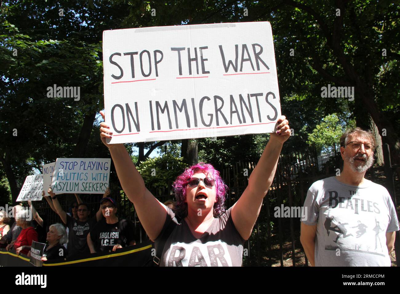 New York, New York, USA. 27th Aug, 2023. New York, New York Protest at ...
