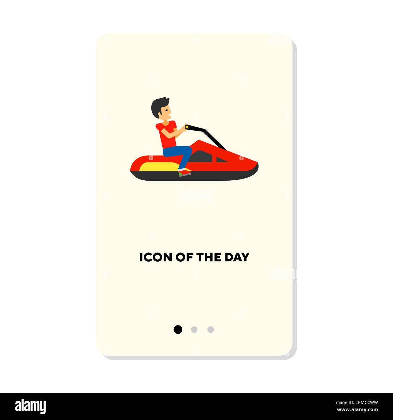 Extreme water racing Stock Vector Images - Alamy