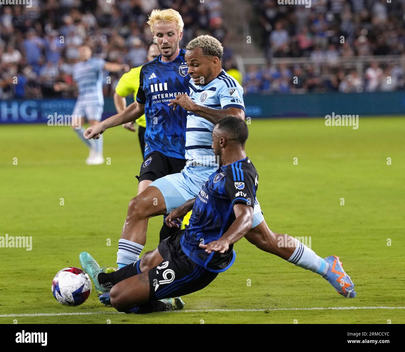 August 27, 2023: San Jose Earthquakes defender CARLOS AKAPO MARTINEZ ...