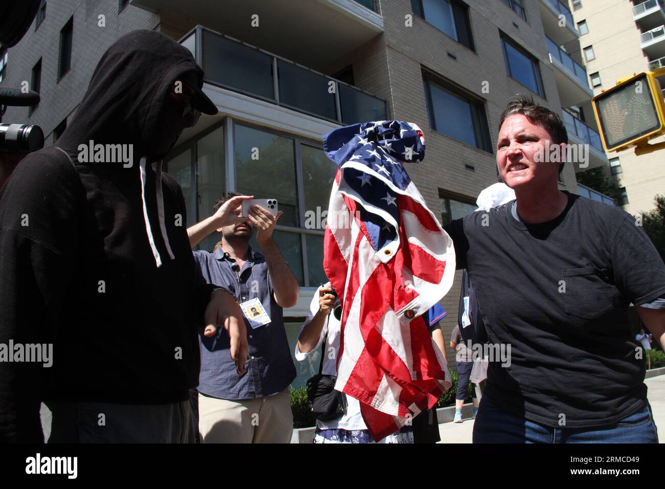 New York, New York, USA. 27th Aug, 2023. New York, New York Protest at ...