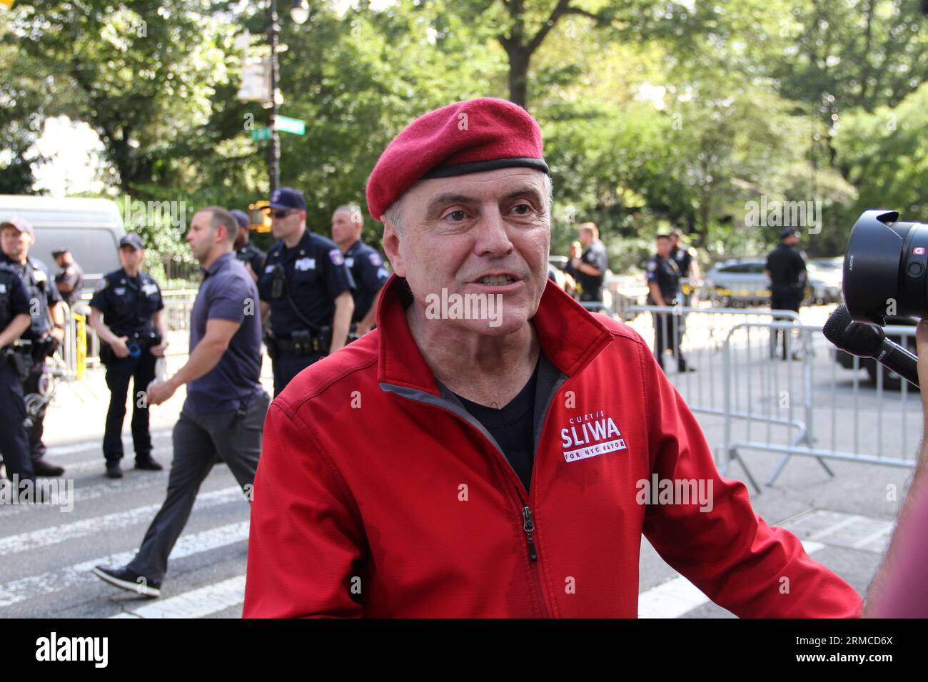 New York, New York, USA. 27th Aug, 2023. New York, New York Protest at ...