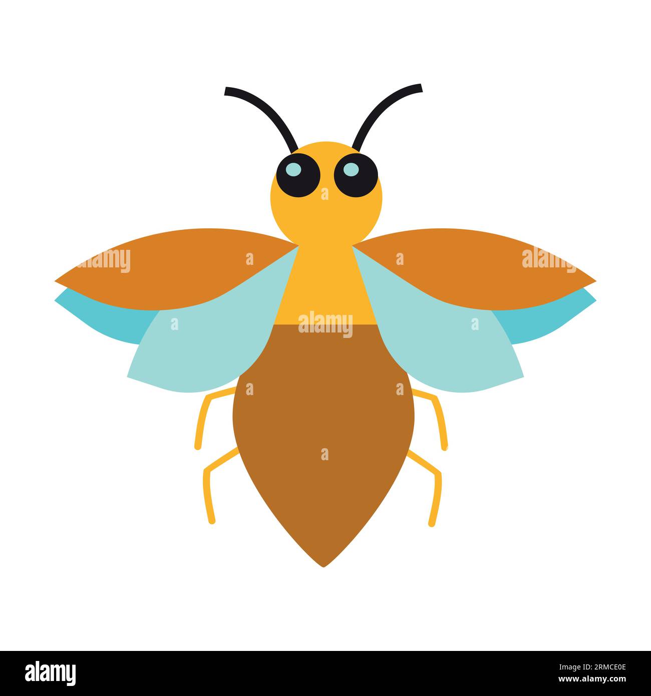 Flying fat beetle Stock Vector Image & Art - Alamy
