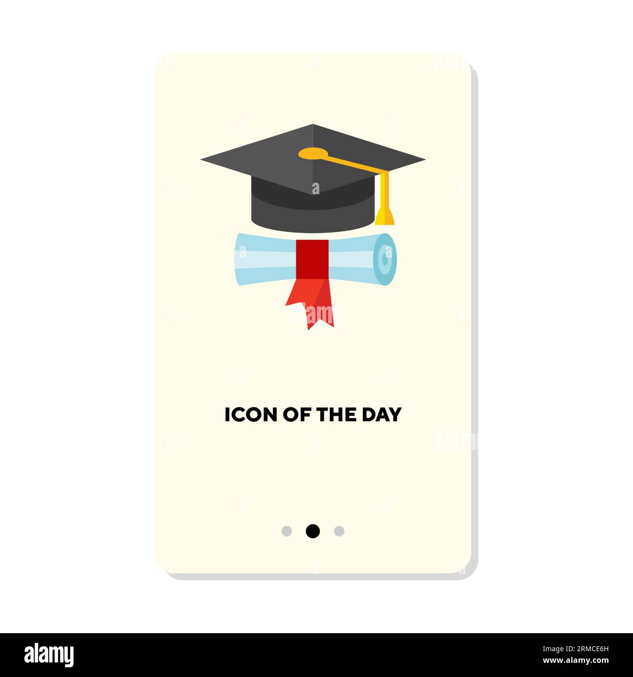 Academic certificate sample Stock Vector Images - Alamy