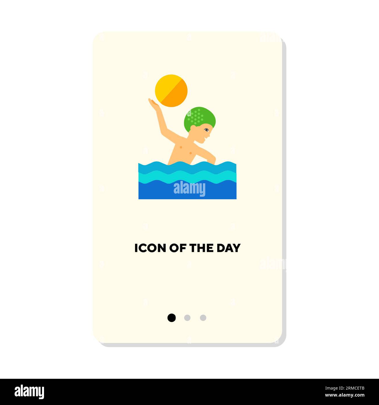 Playing swimming pool Stock Vector Images - Alamy