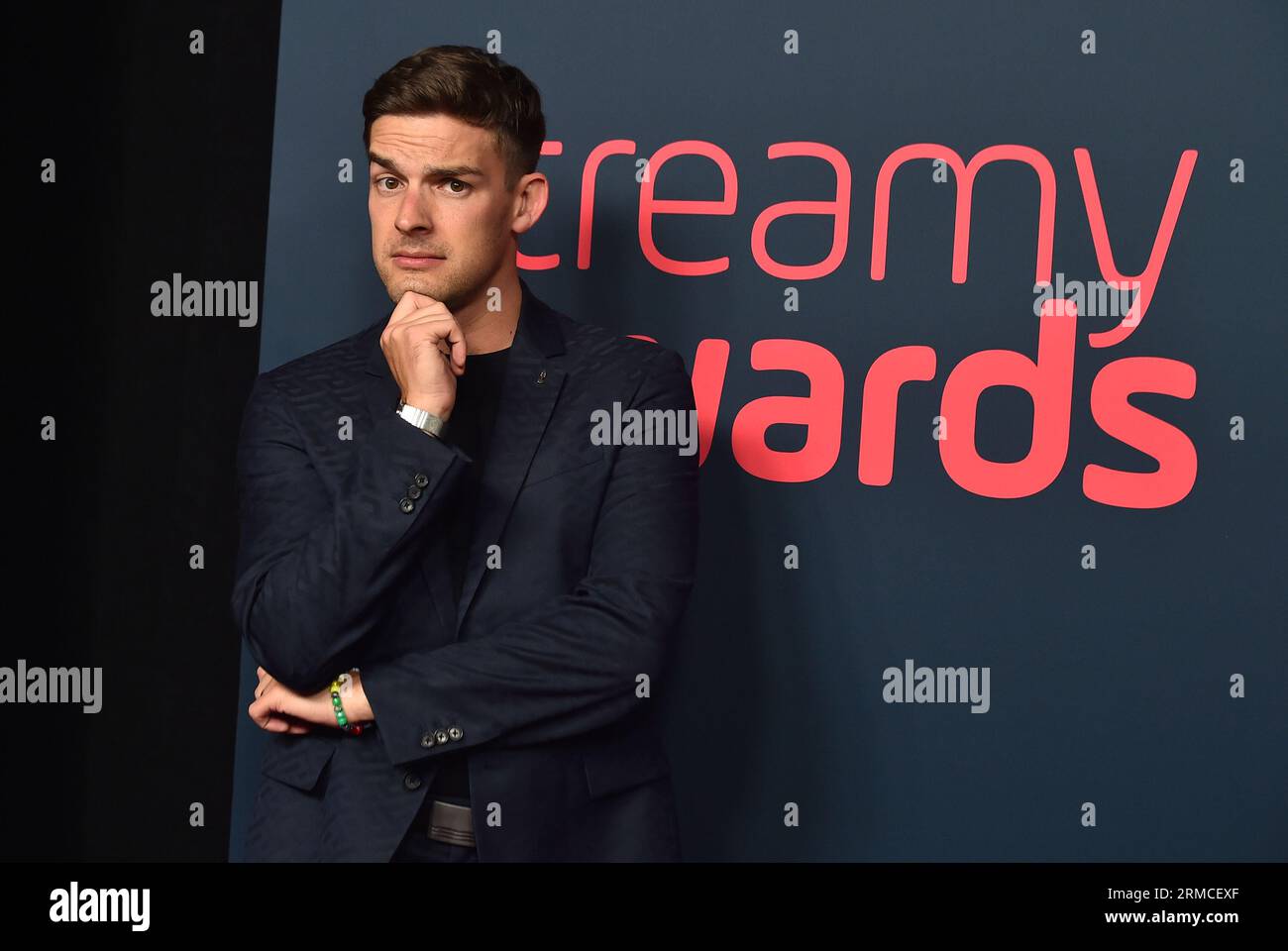 Host MatPat arrives at the Streamy Awards on Sunday, Aug. 27, 2023, at ...