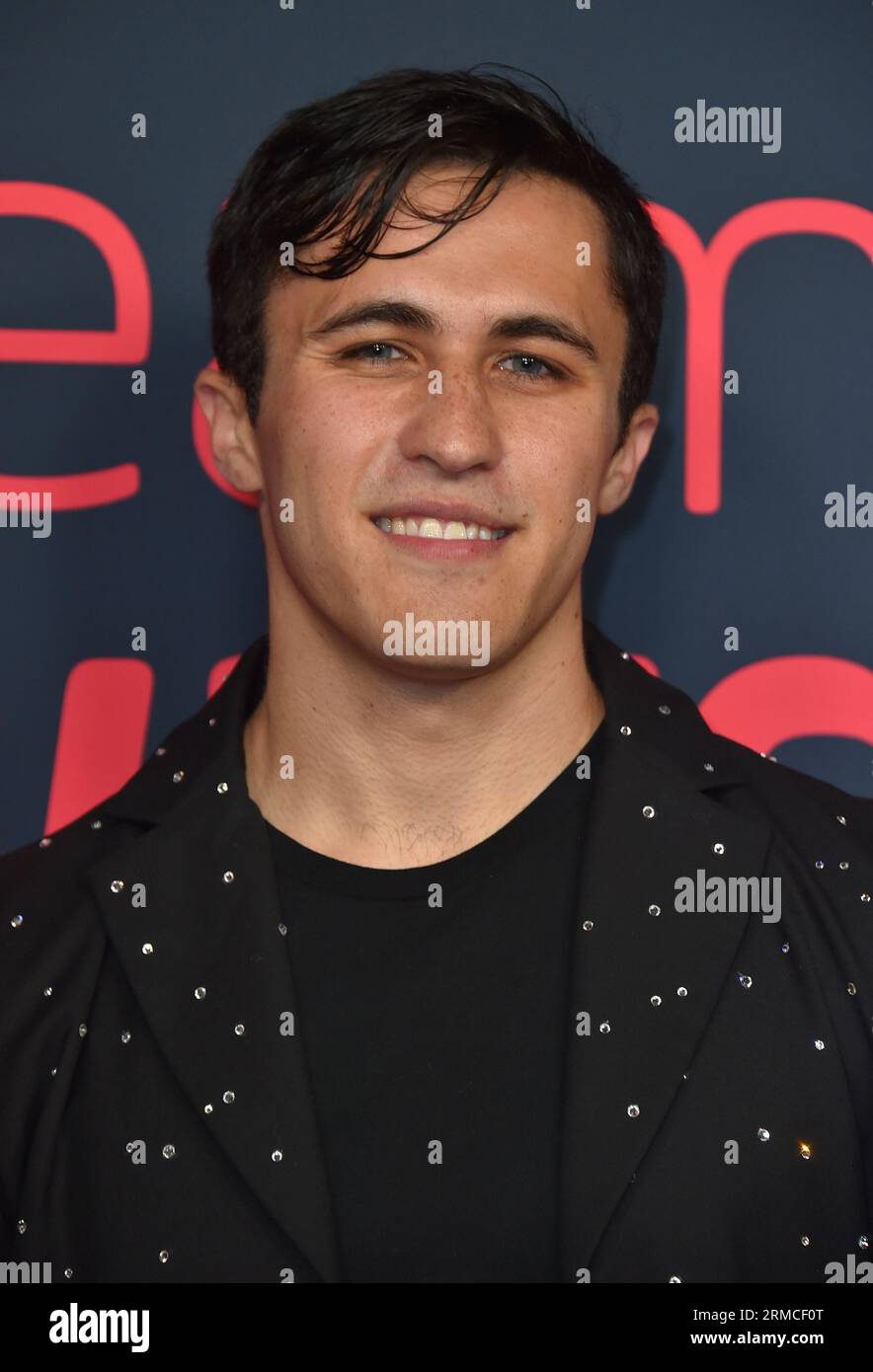 Chris Olsen arrives at the Streamy Awards on Sunday, Aug. 27, 2023, at ...