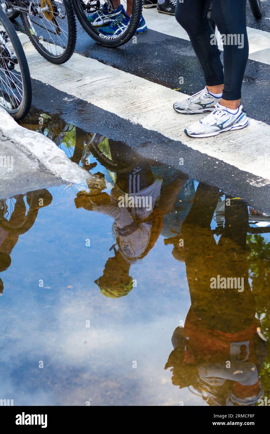 Bicycle platoon hi-res stock photography and images - Alamy