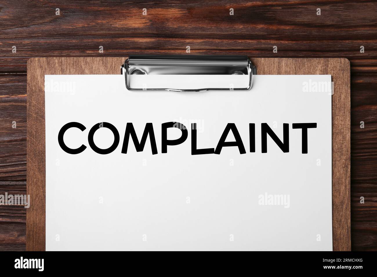 Complaint form complain hi-res stock photography and images - Alamy