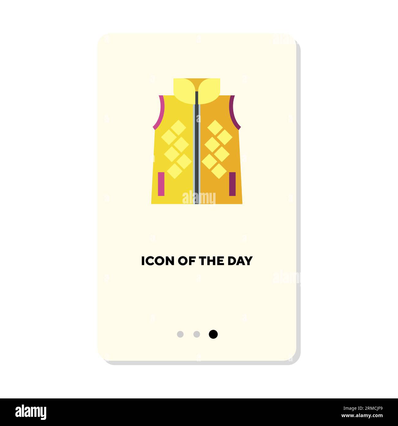 Vest icon cartoon style Stock Vector Images - Alamy