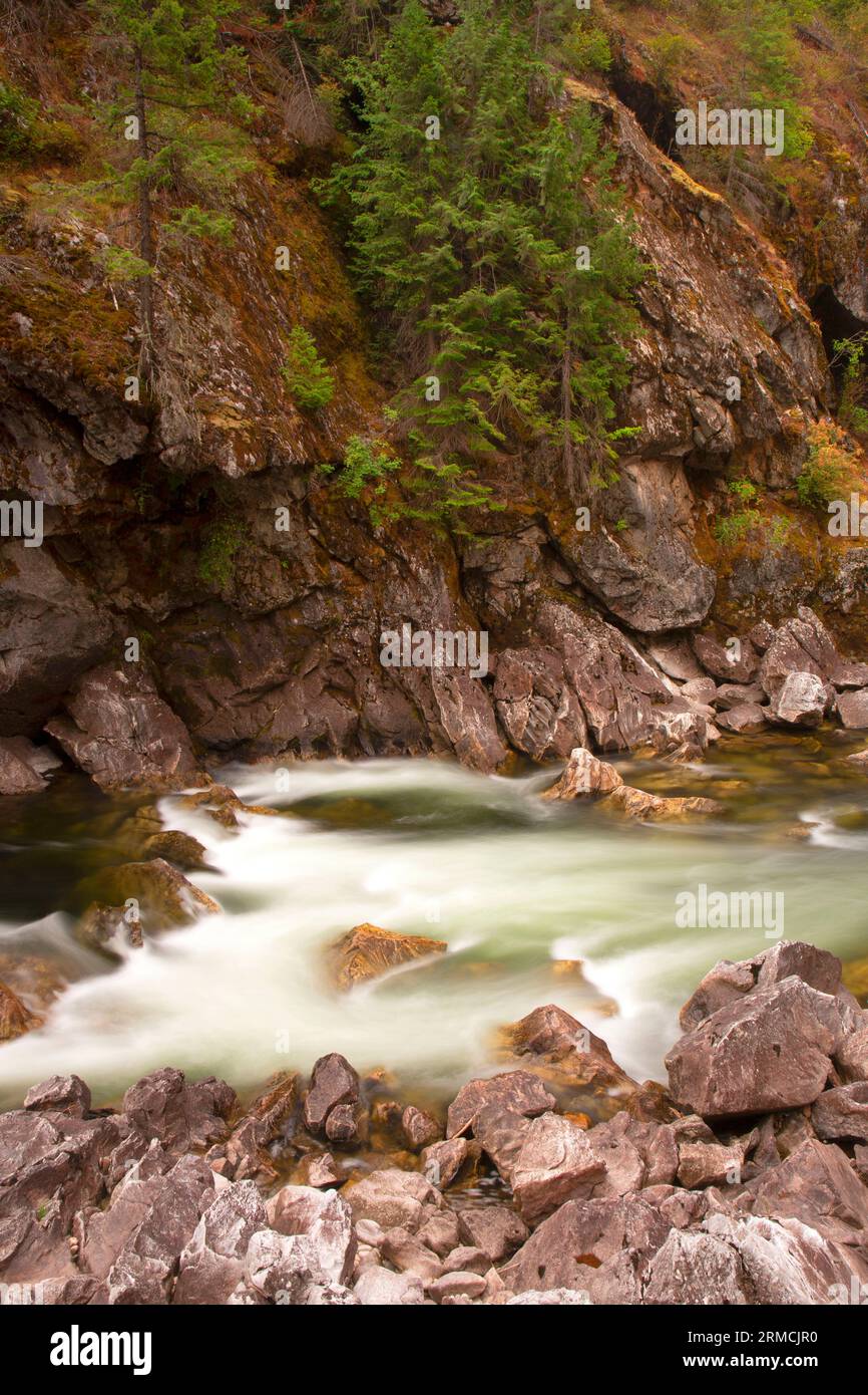 Lochsa Wild and Scenic River, Clearwater National Forest, Northwest ...