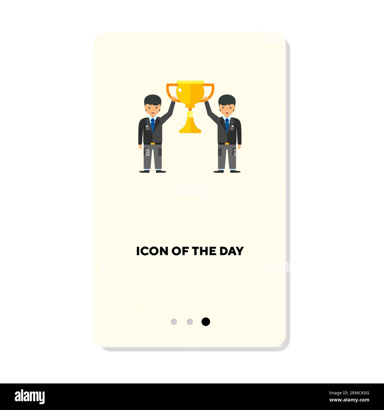 Successful and rich people flat vector icon Stock Vector Image & Art ...