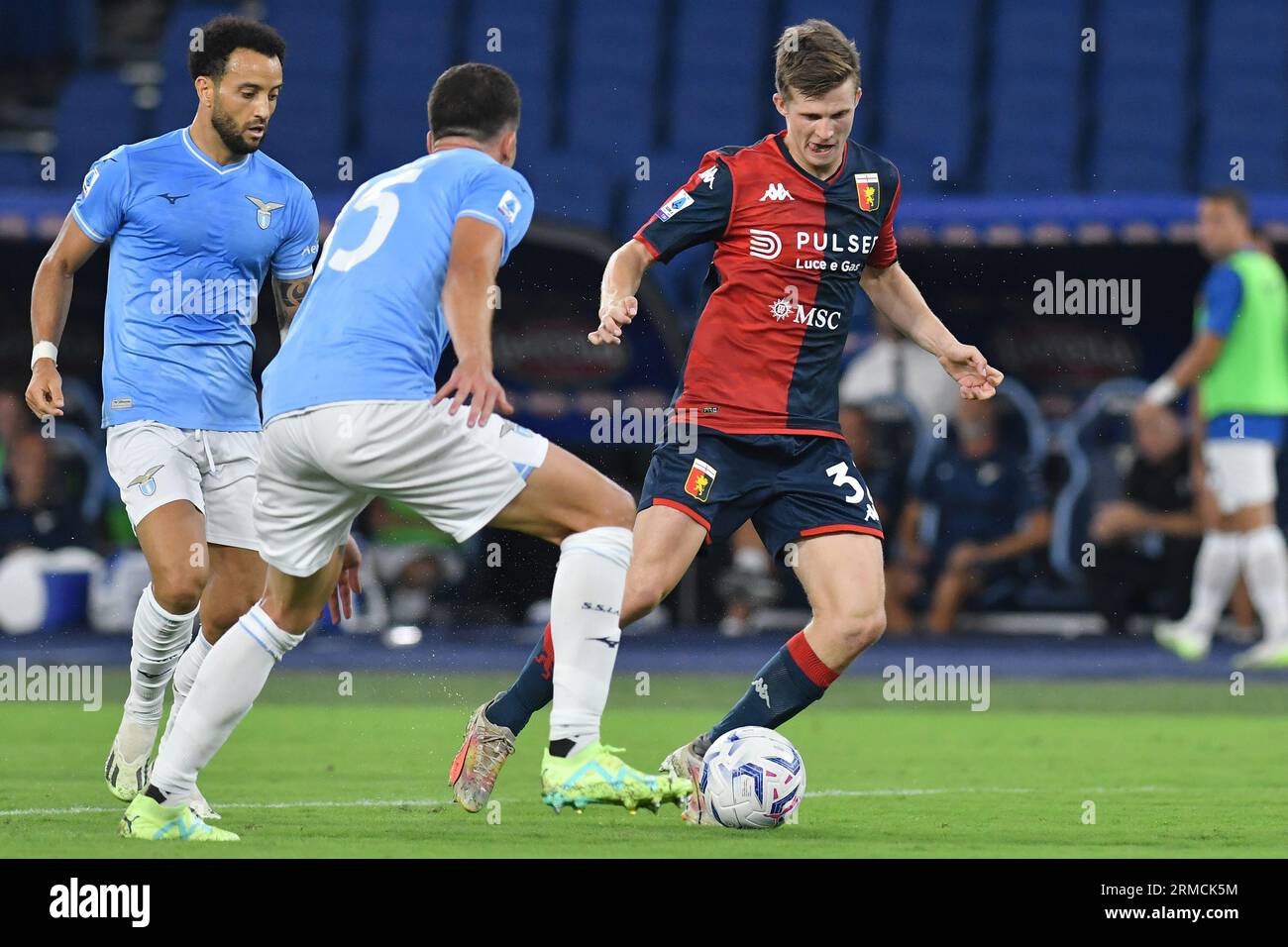 Morten frendrup genoa august 2023 hi-res stock photography and images ...