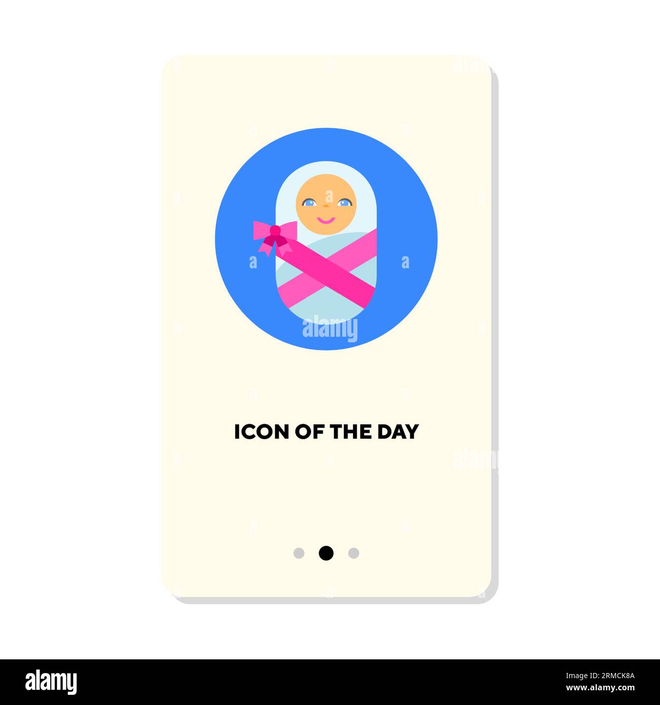 Welcome baby vector icon Stock Vector Image & Art - Alamy