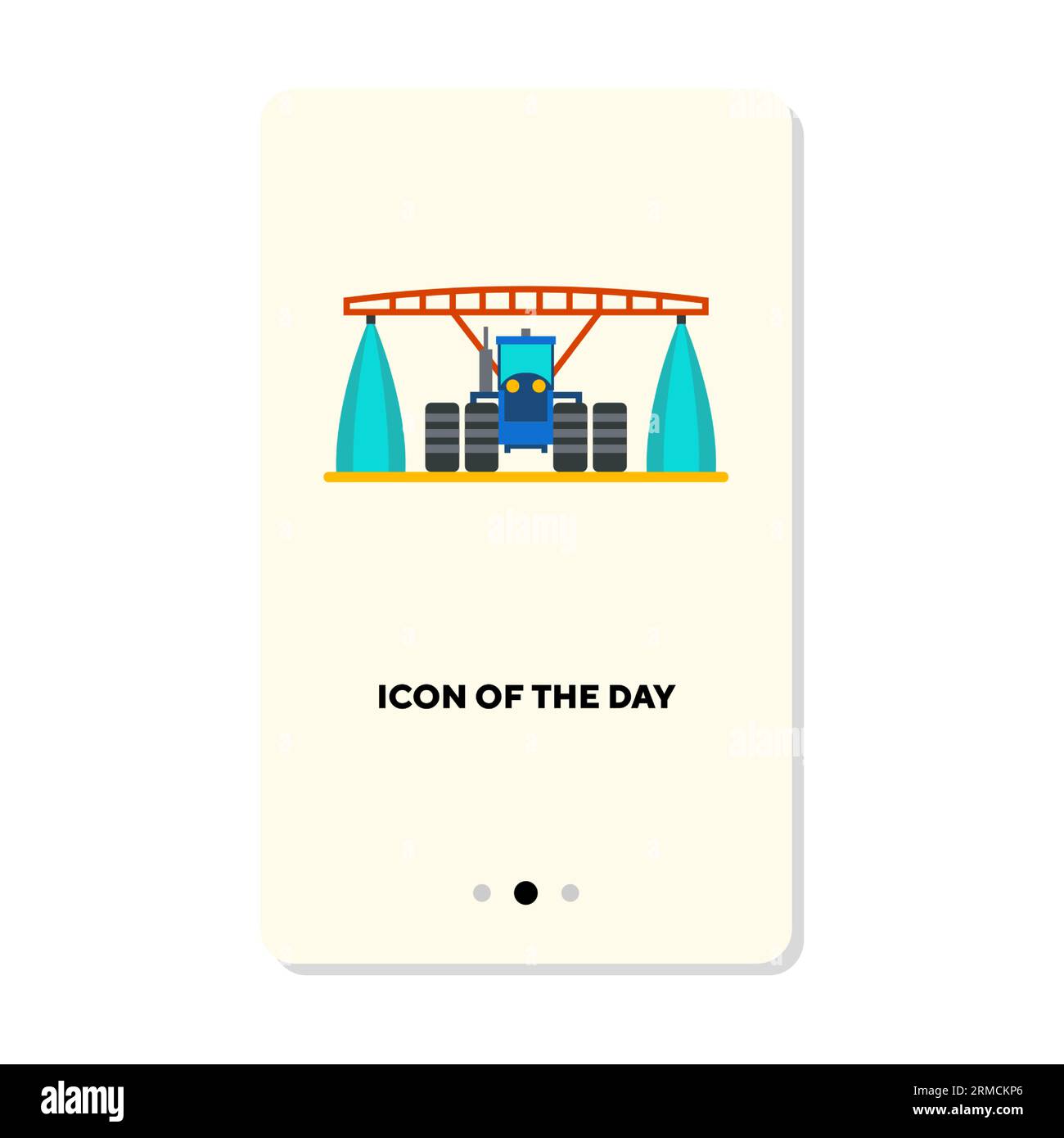 Watering plants flat icon Stock Vector Images - Alamy