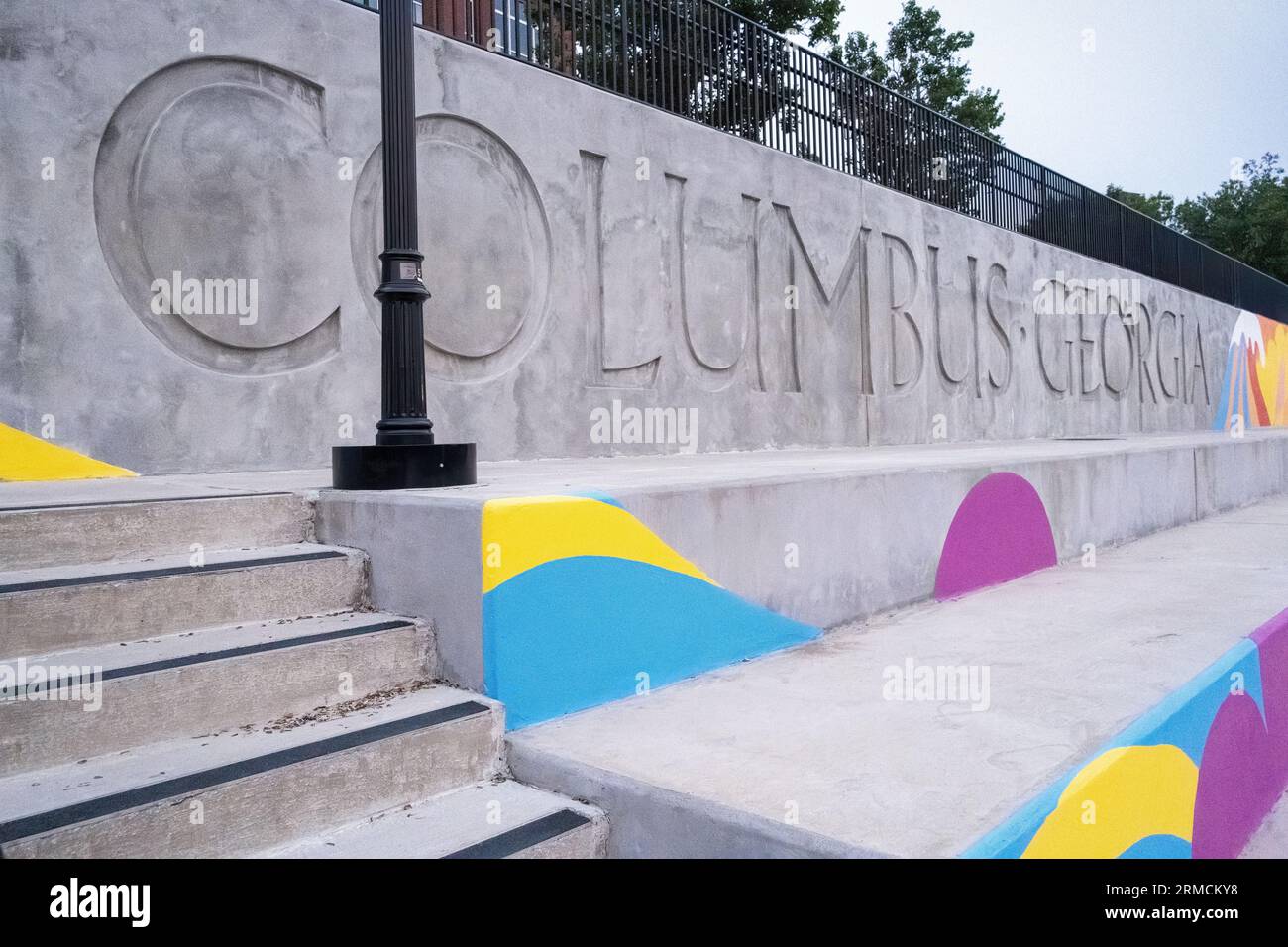 Riverwalk mural hi-res stock photography and images - Alamy