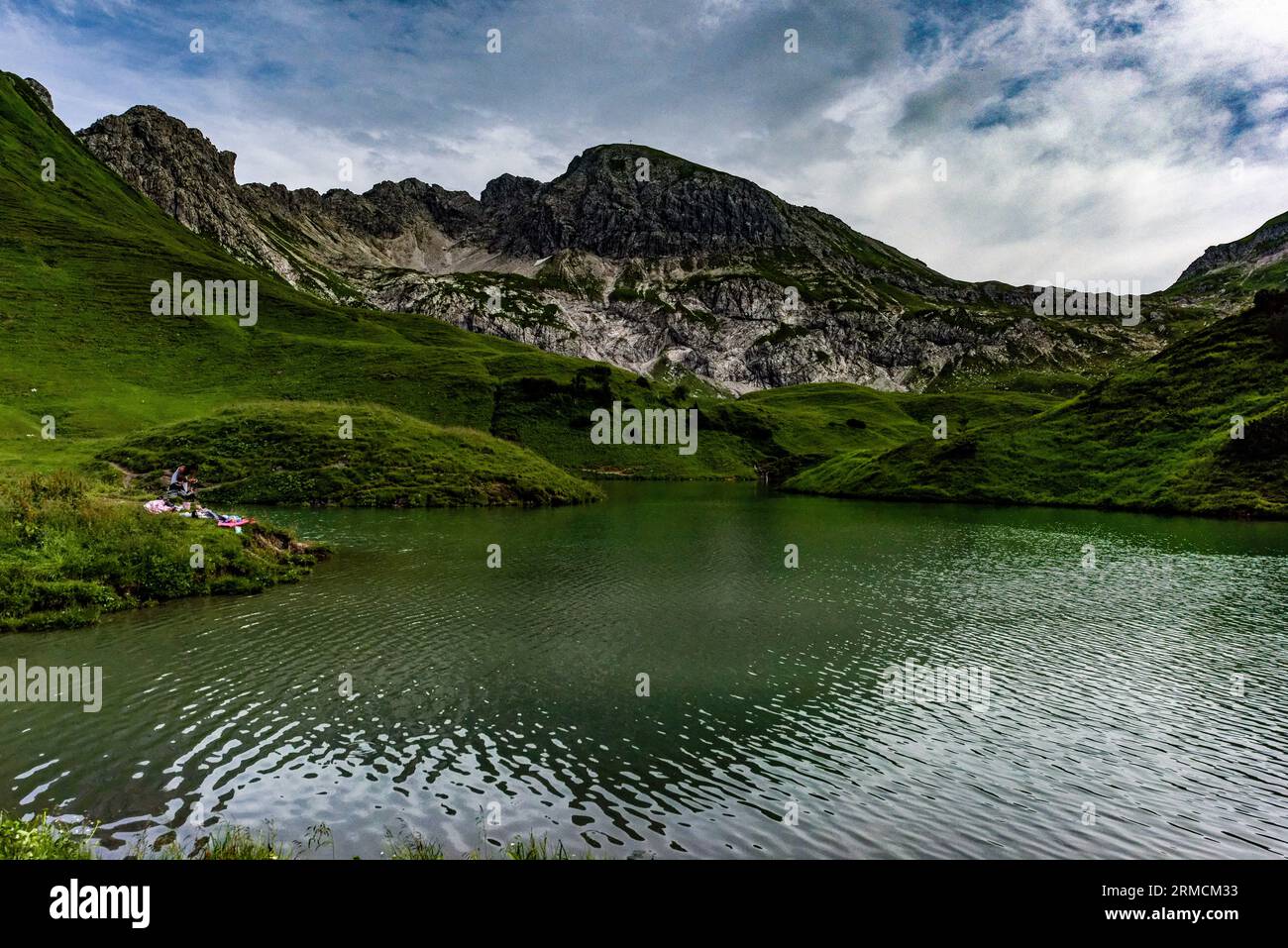 Allgauer bergseen in alpen schrecksee hi-res stock photography and ...