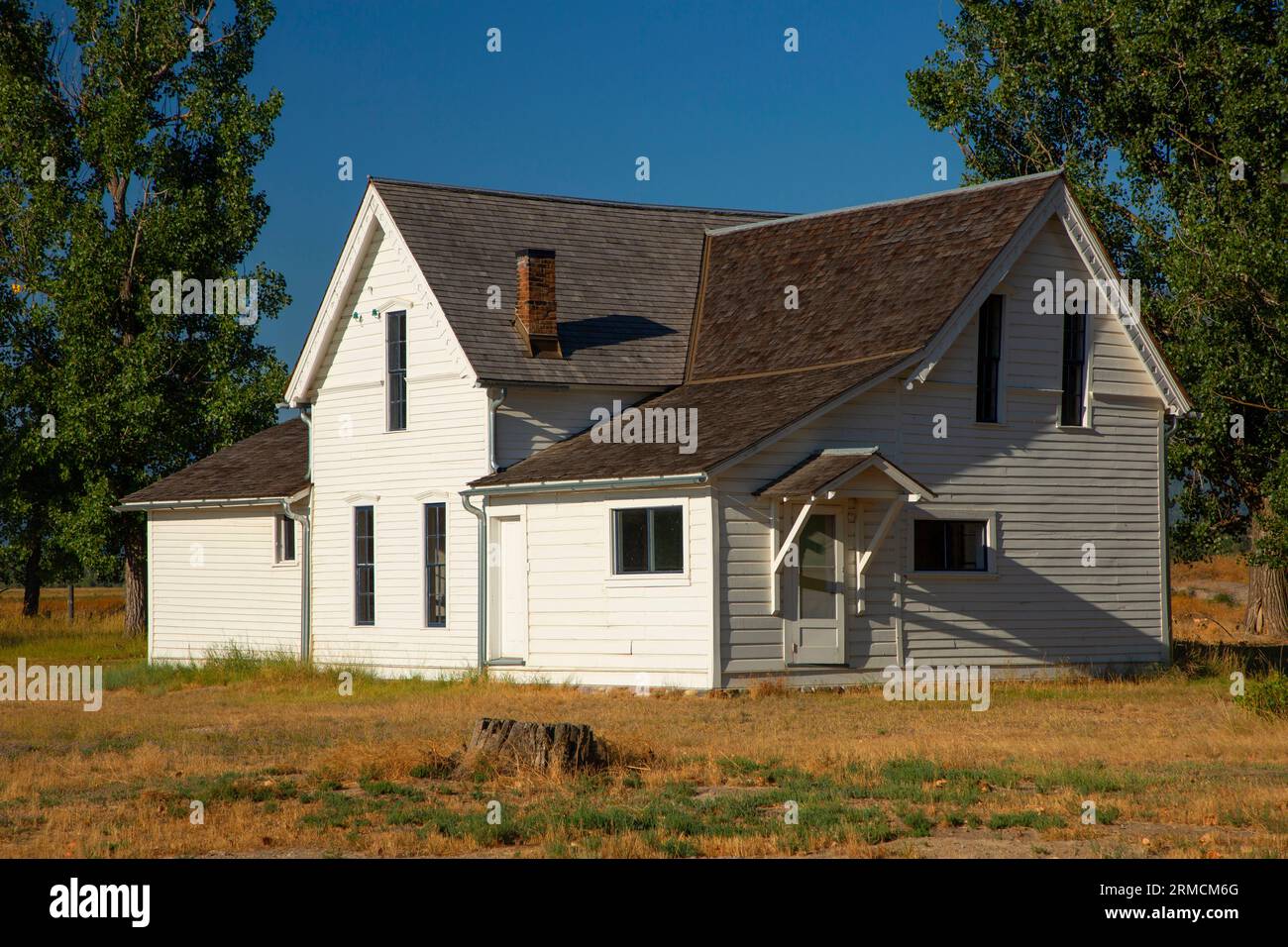 Whaley Homestead, Lee Metcalf National Wildlife Refuge, Montana Stock ...