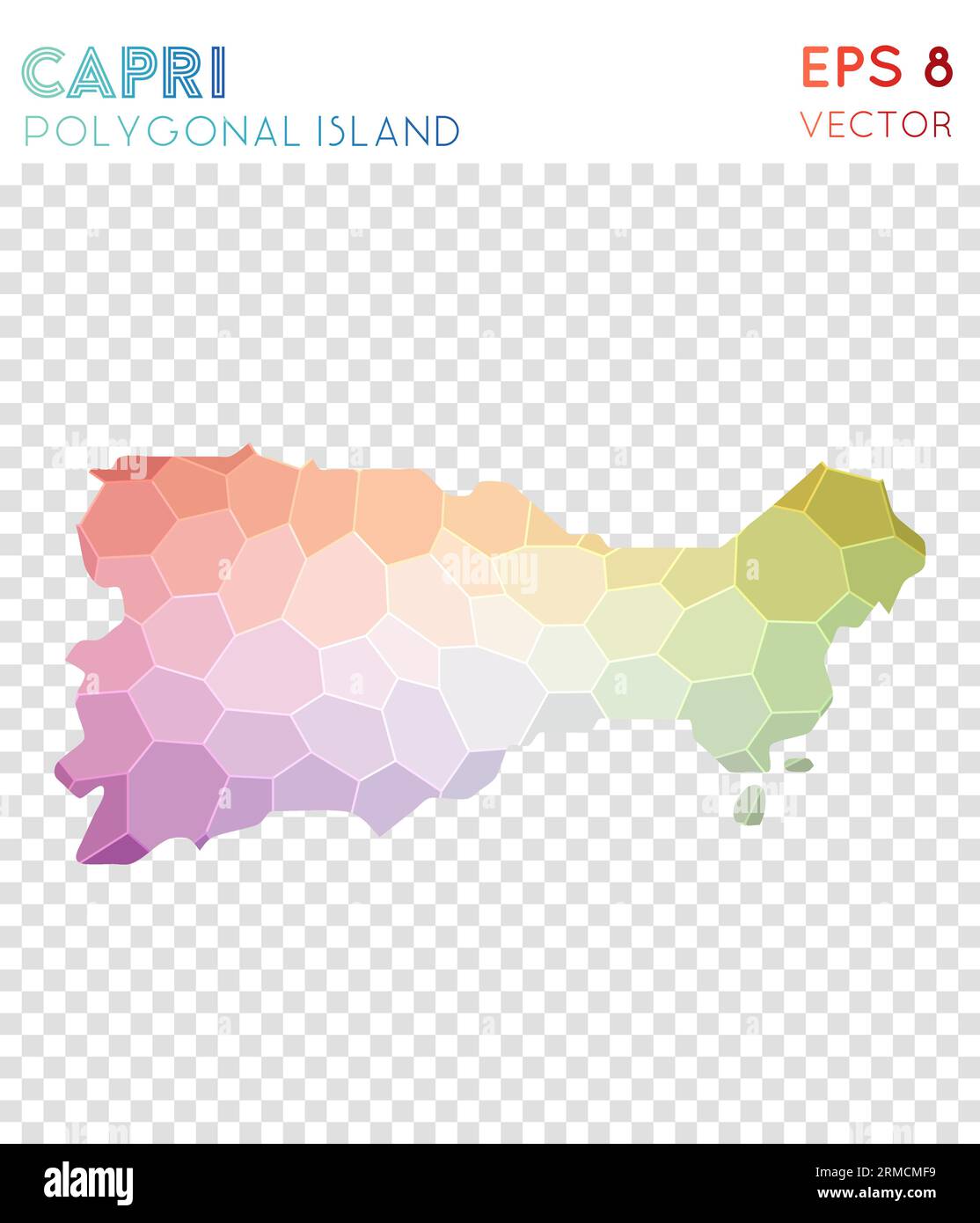 Map of capri italy Stock Vector Images - Alamy