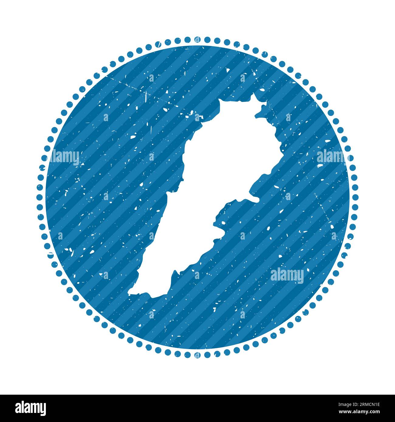 Vintage map of lebanon Cut Out Stock Images & Pictures - Alamy