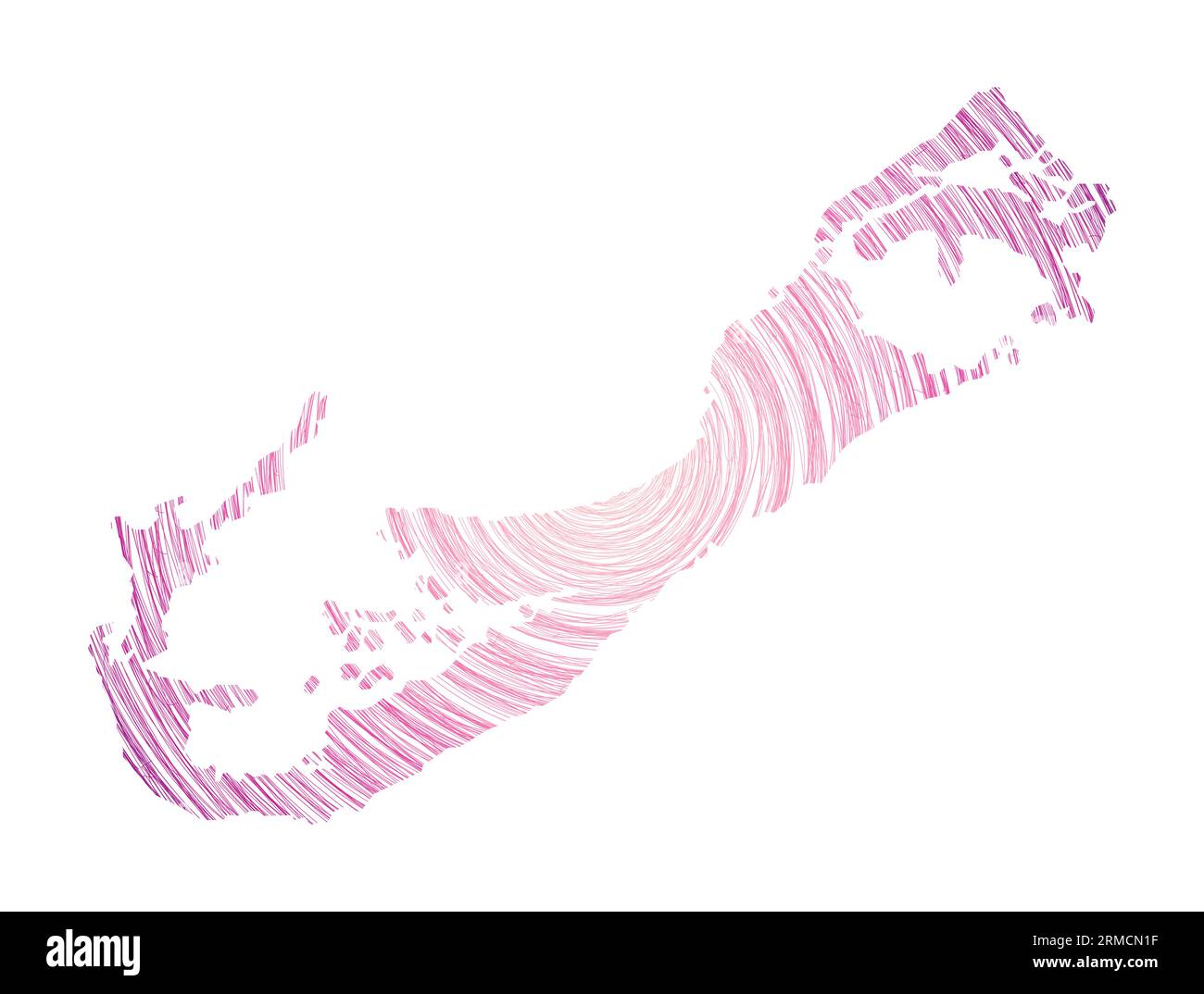 Island bermuda map Stock Vector Images - Alamy