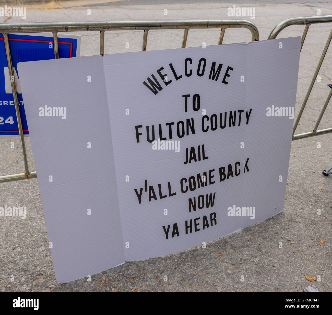 Welcome to fulton county jail hi-res stock photography and images - Alamy