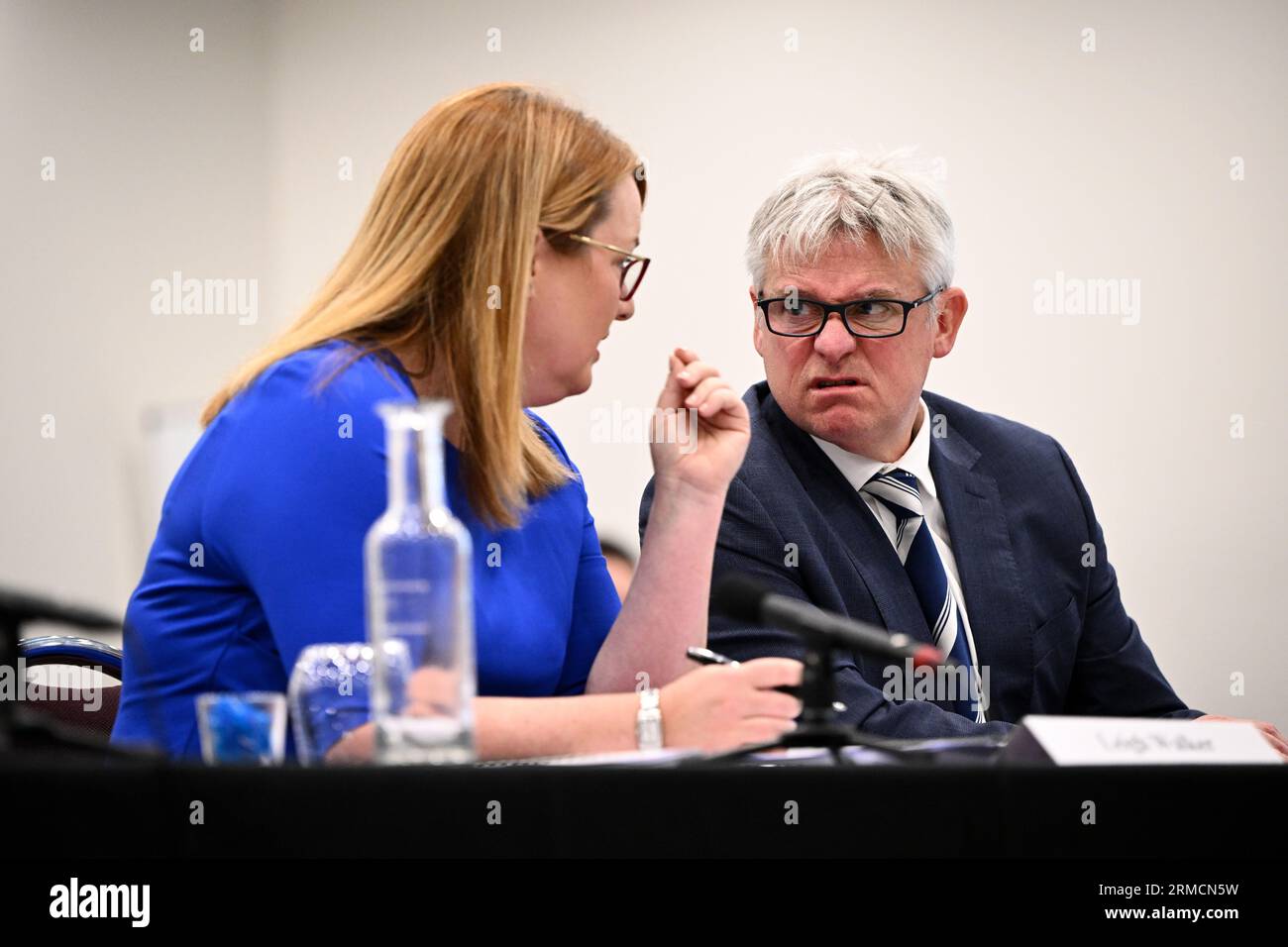 Melbourne, Australia. 28th Aug, 2023. Ernst and Young Partner Leigh ...