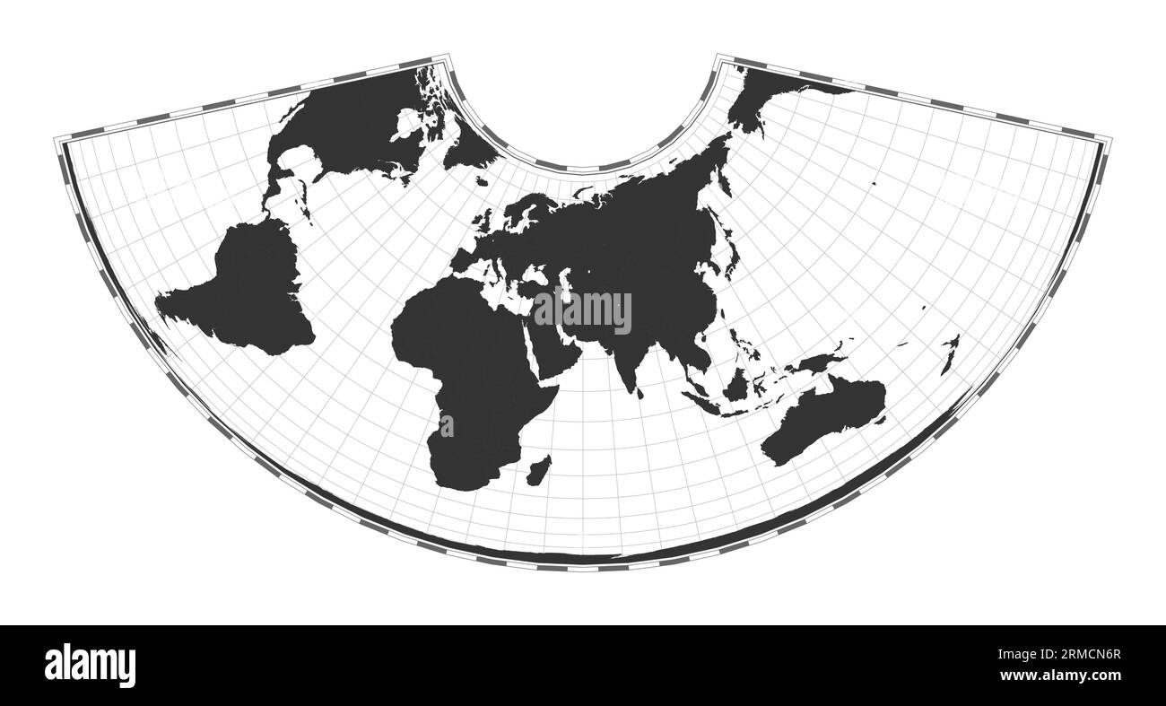 Albers conic projection hi-res stock photography and images - Alamy