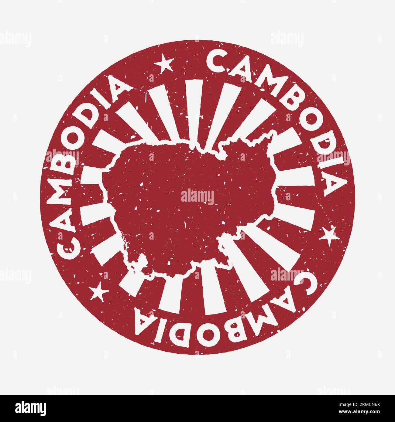 Cambodian postage stamp Stock Vector Images - Alamy