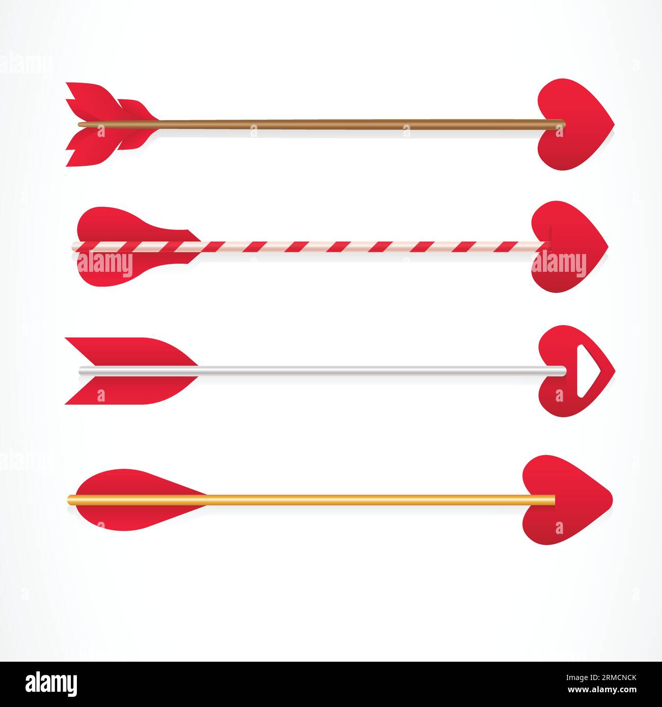 Cupids arrows Stock Vector Images - Alamy