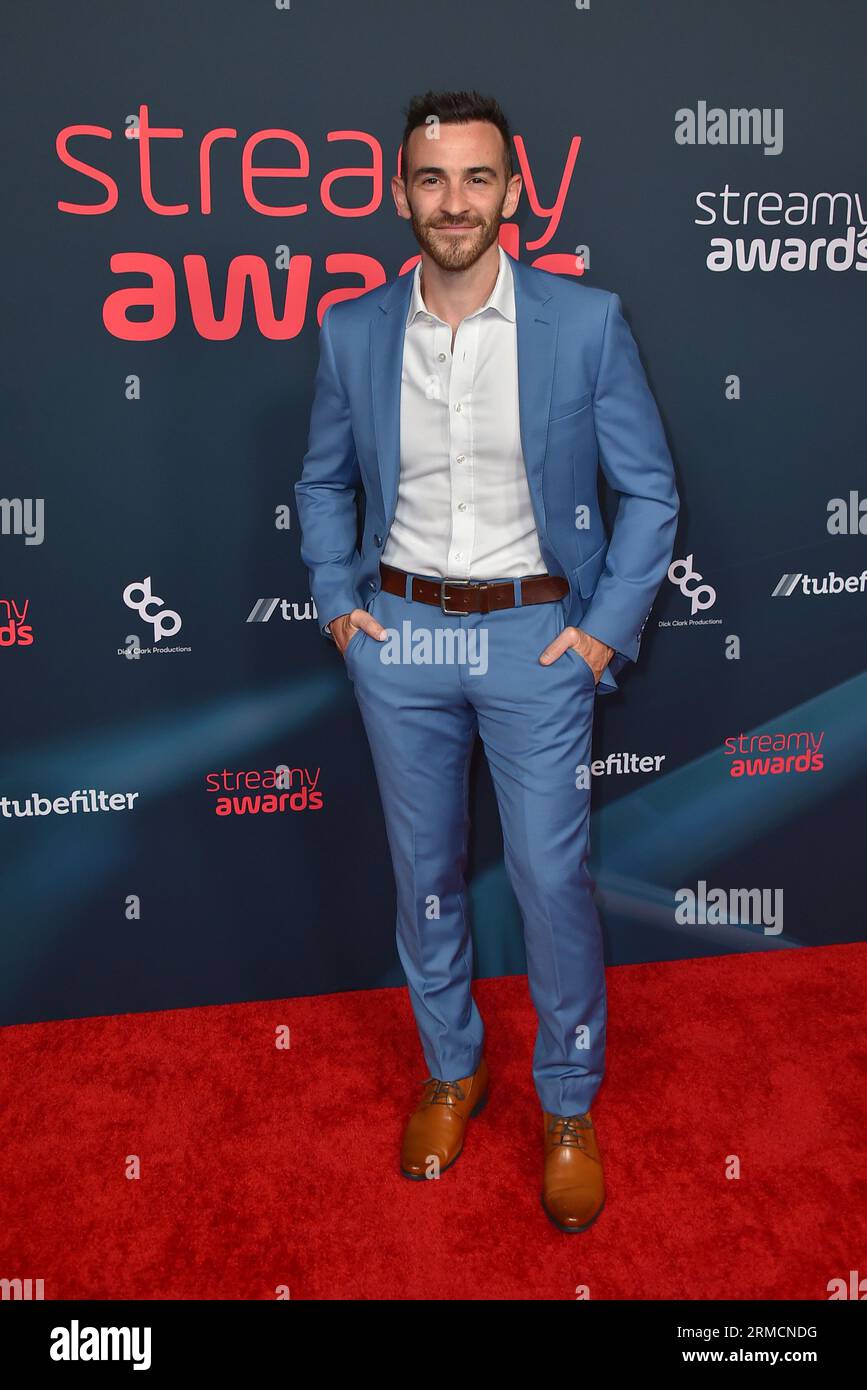 Brian Tyler Cohen arrives at the Streamy Awards on Sunday, Aug. 27 ...