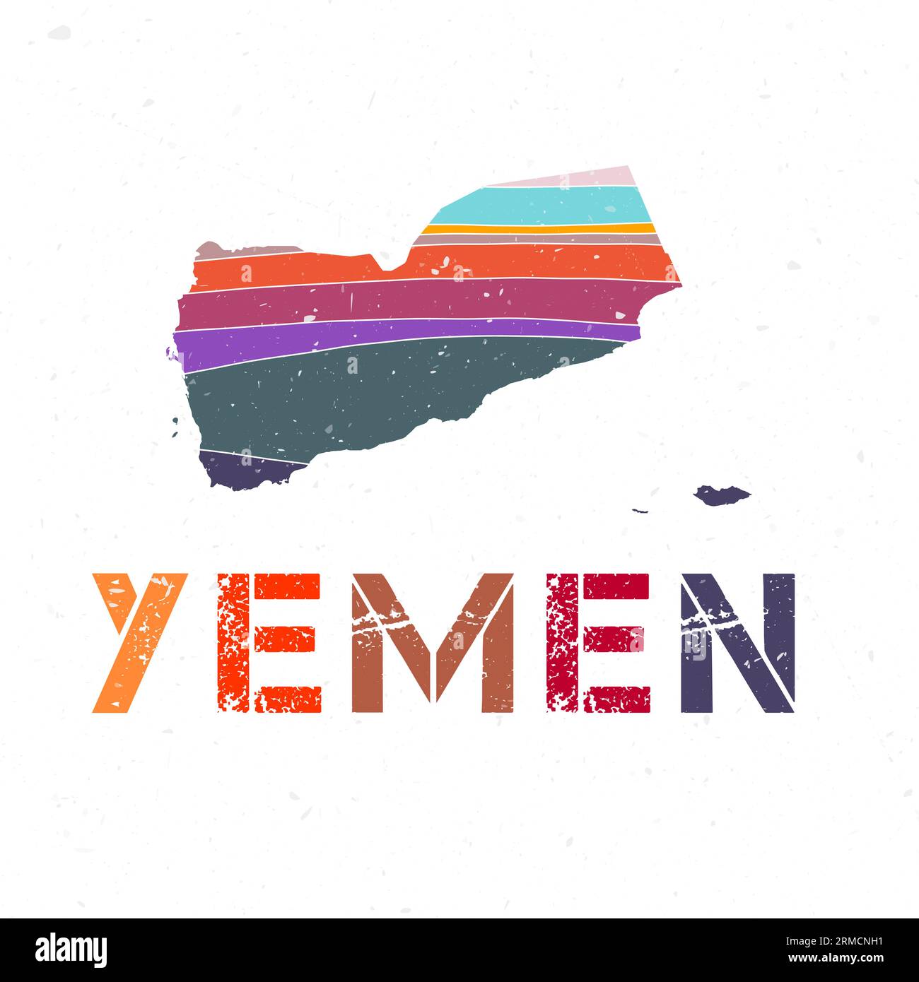 Yemen map Stock Vector Images - Alamy