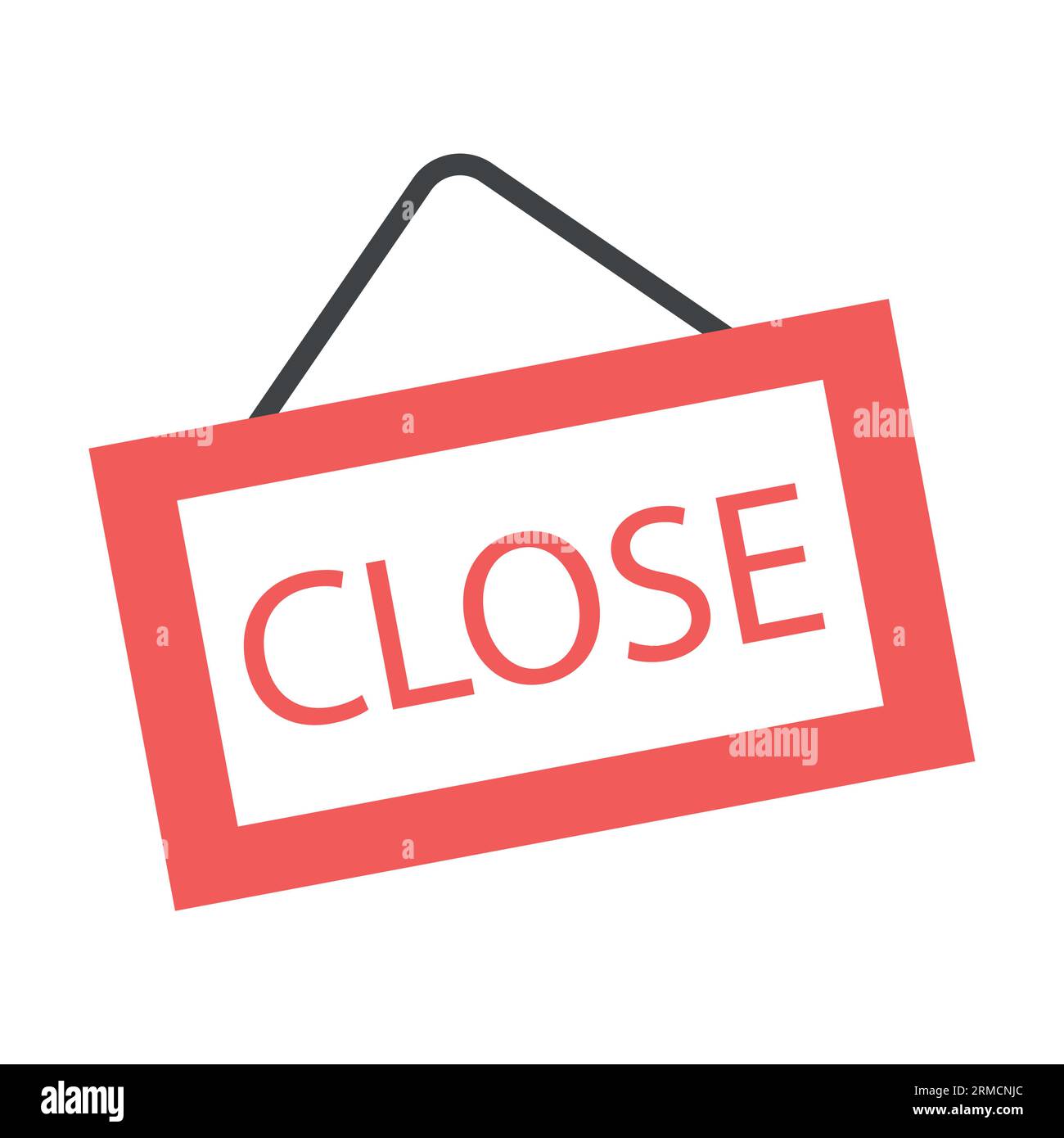 Hanging closed sign Stock Vector Image & Art - Alamy