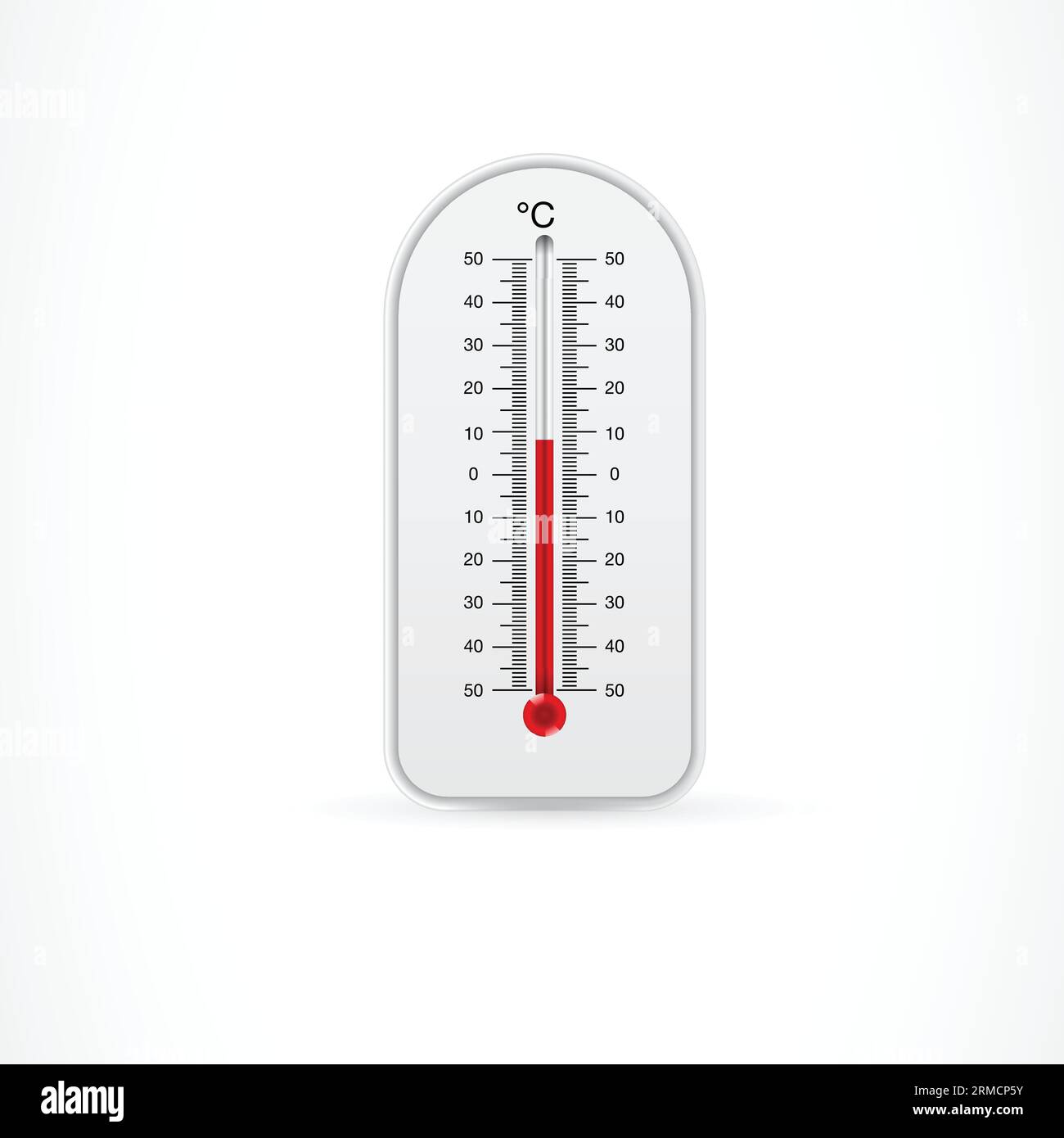 Weather thermometer showing climate Stock Vector Images - Alamy