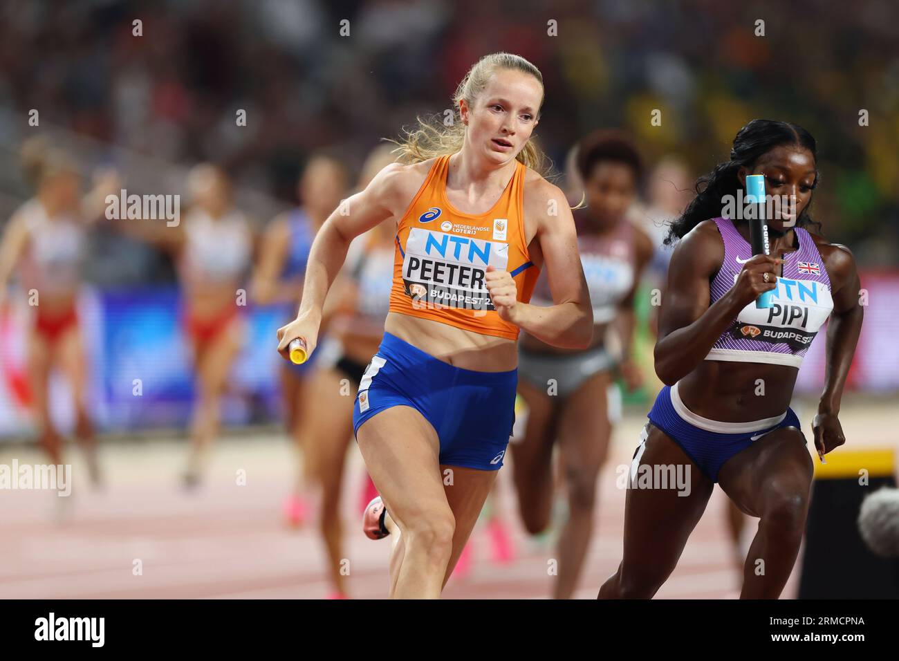 National Athletics Centre, Budapest, Hungary. 27th Aug, 2023. Cathelijn ...