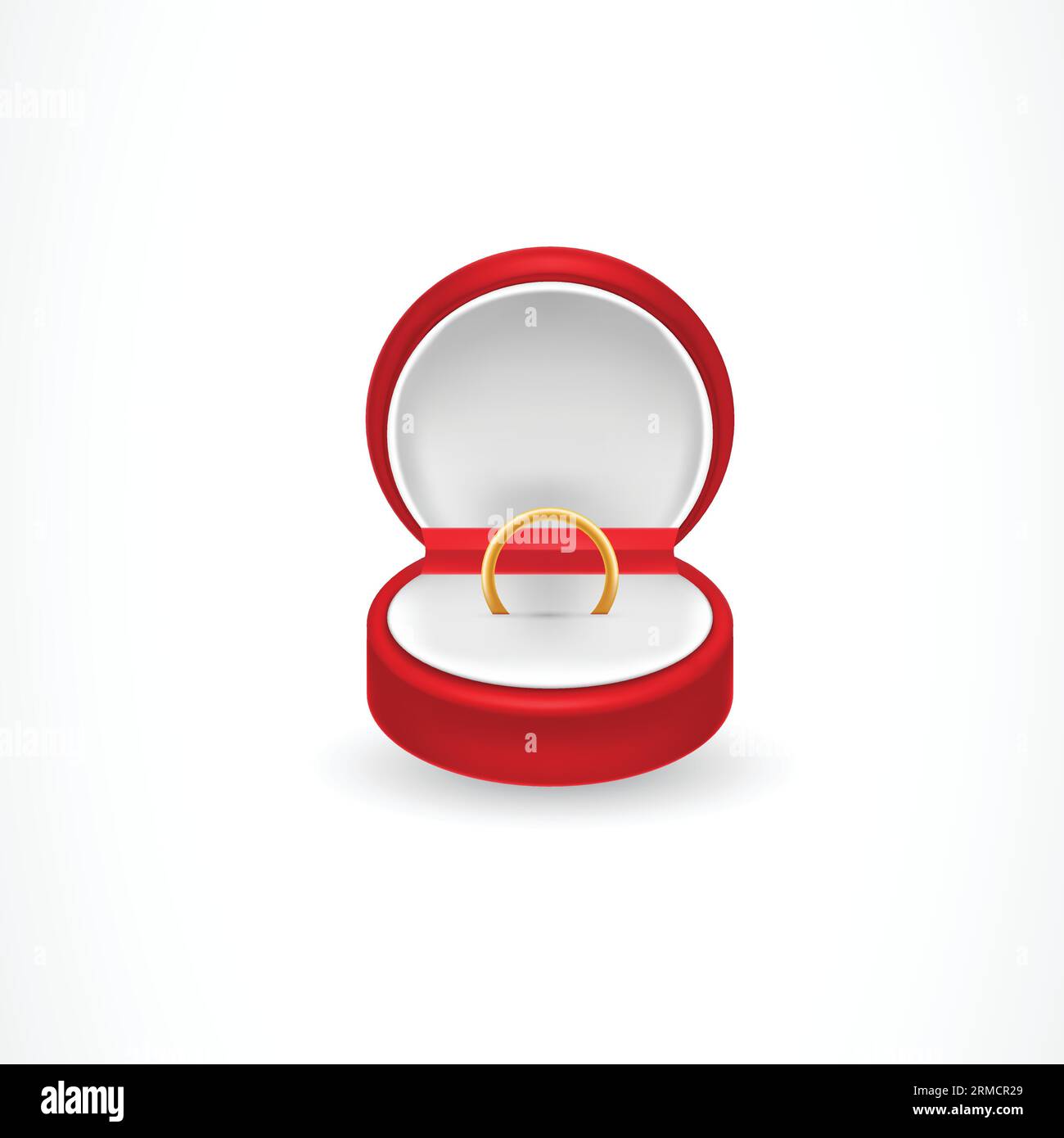 Engagement ring box Stock Vector Image & Art - Alamy