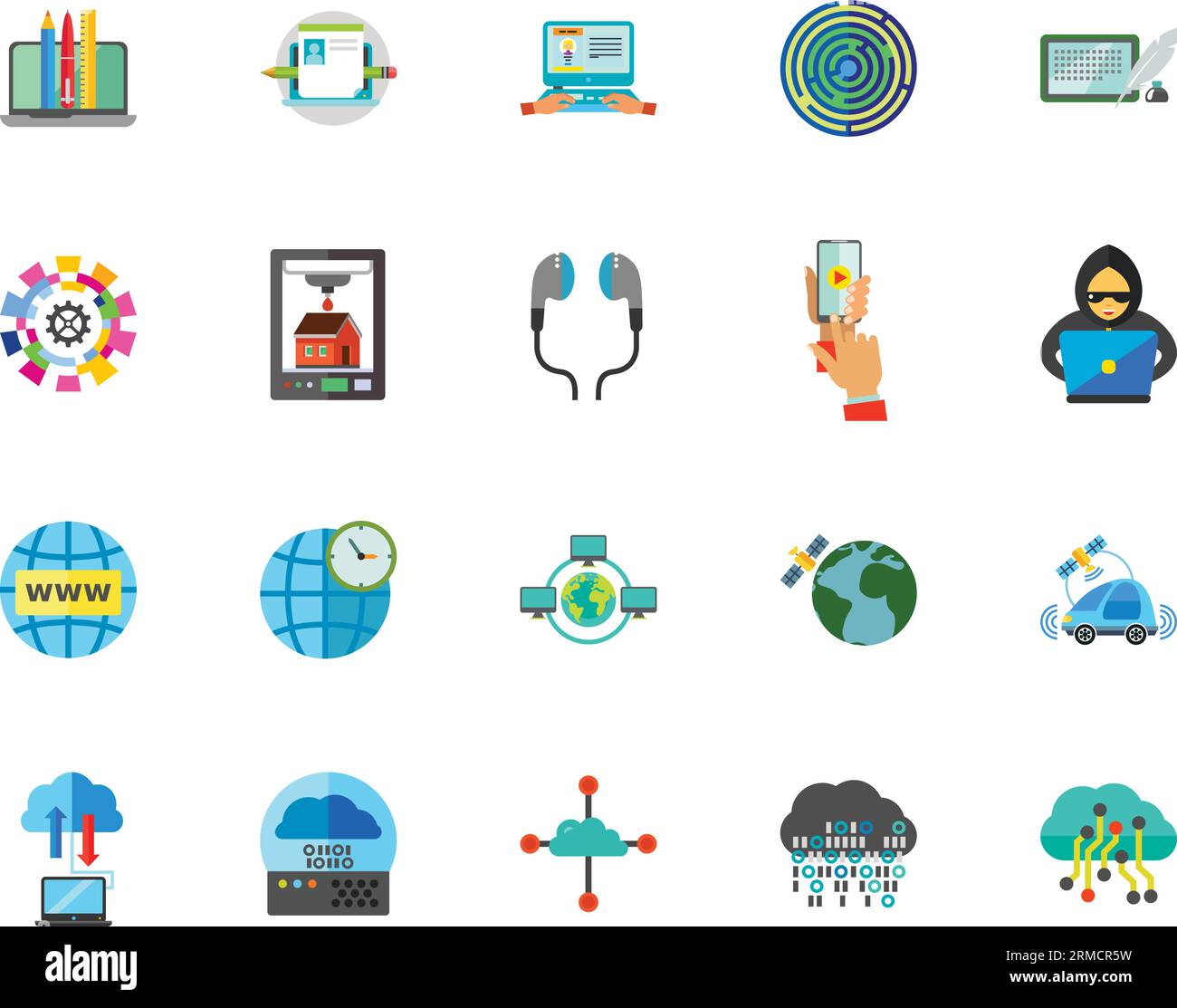 Stationary cloud Stock Vector Images - Alamy